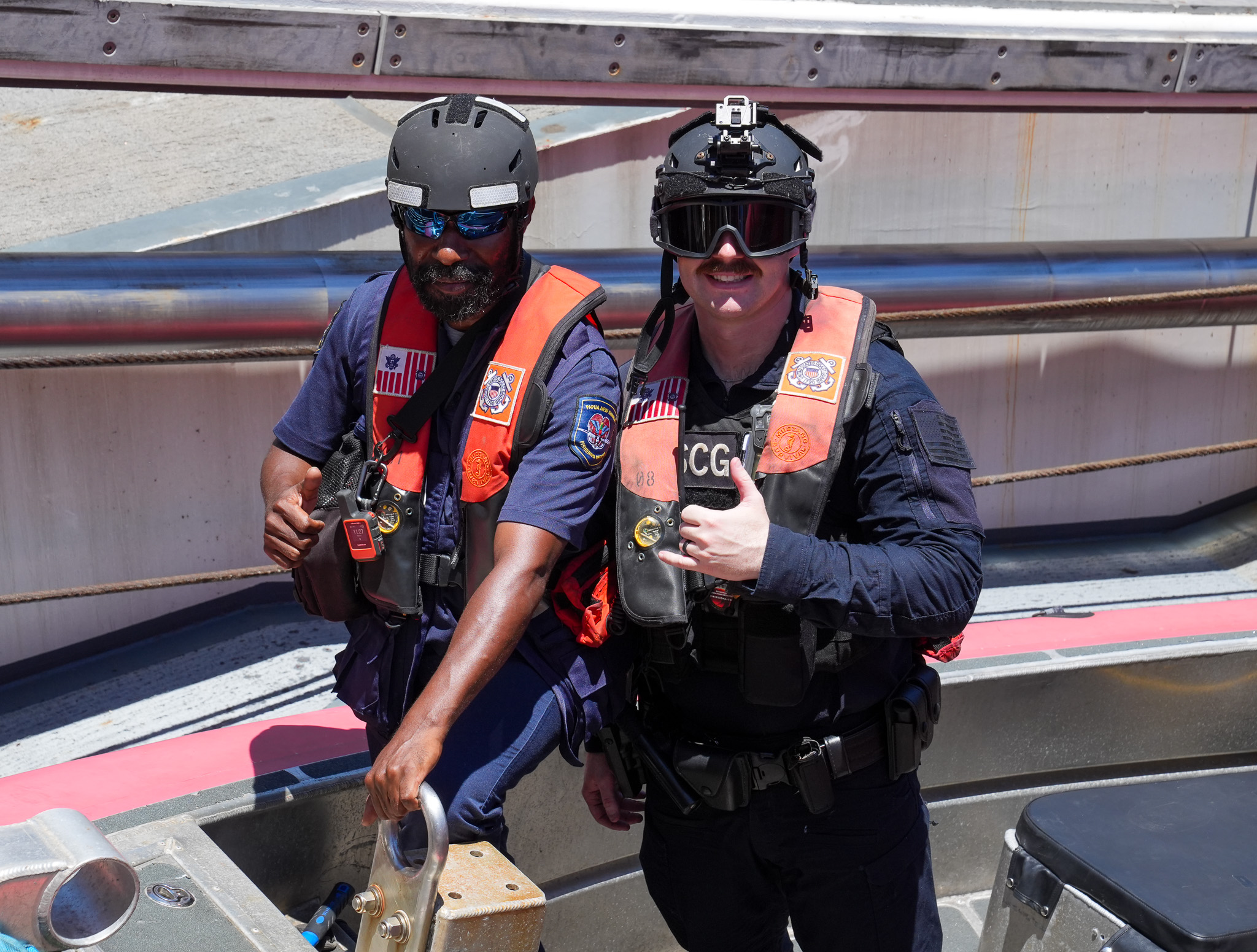 U.S. Coast Guard cutter promotes regional security in the Pacific with ...