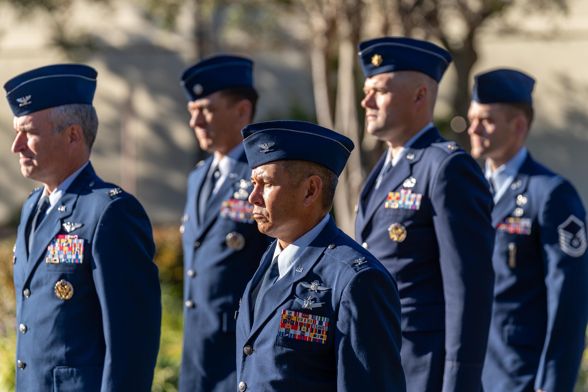81st TRW leaders set the standard with open ranks inspection at Keesler ...