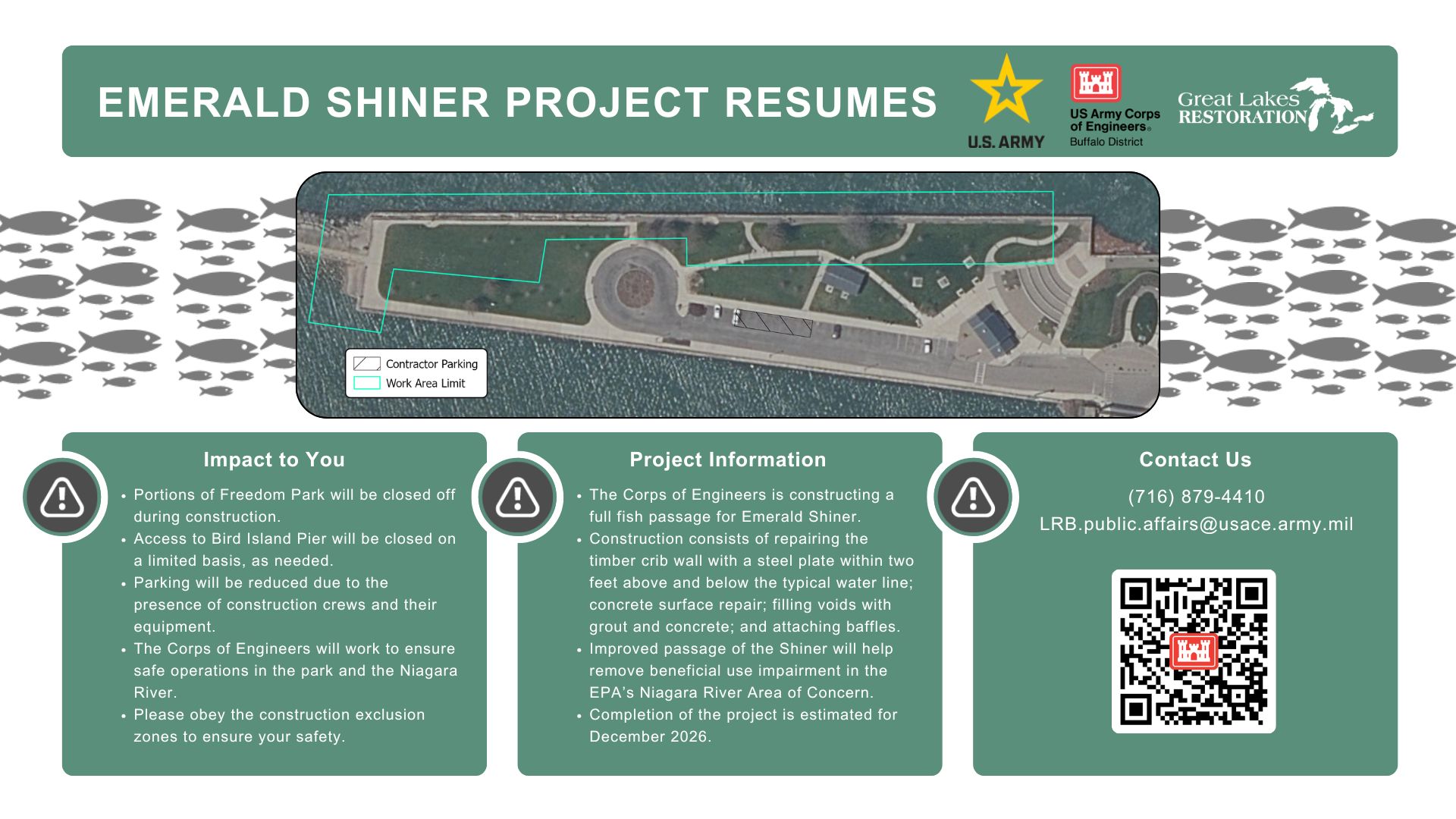 Army Corps of Engineers with GLRI funding building critical fish ...