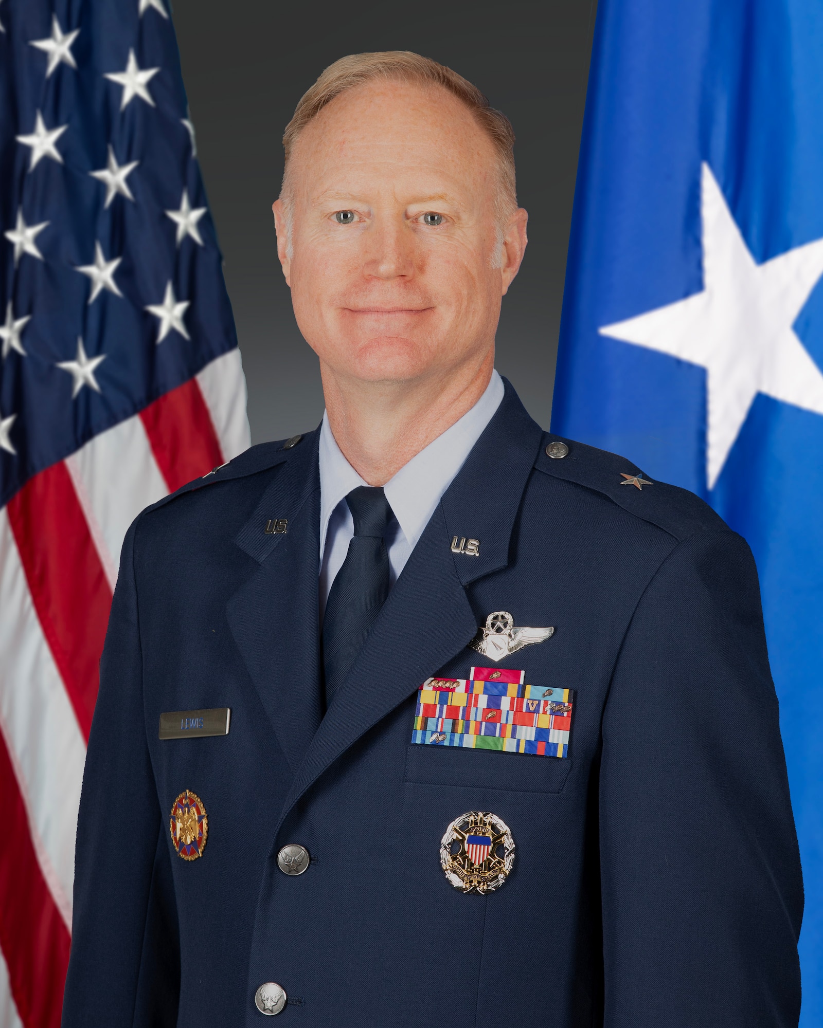 GREGORY R. LEWIS > Air Force > Biography Display