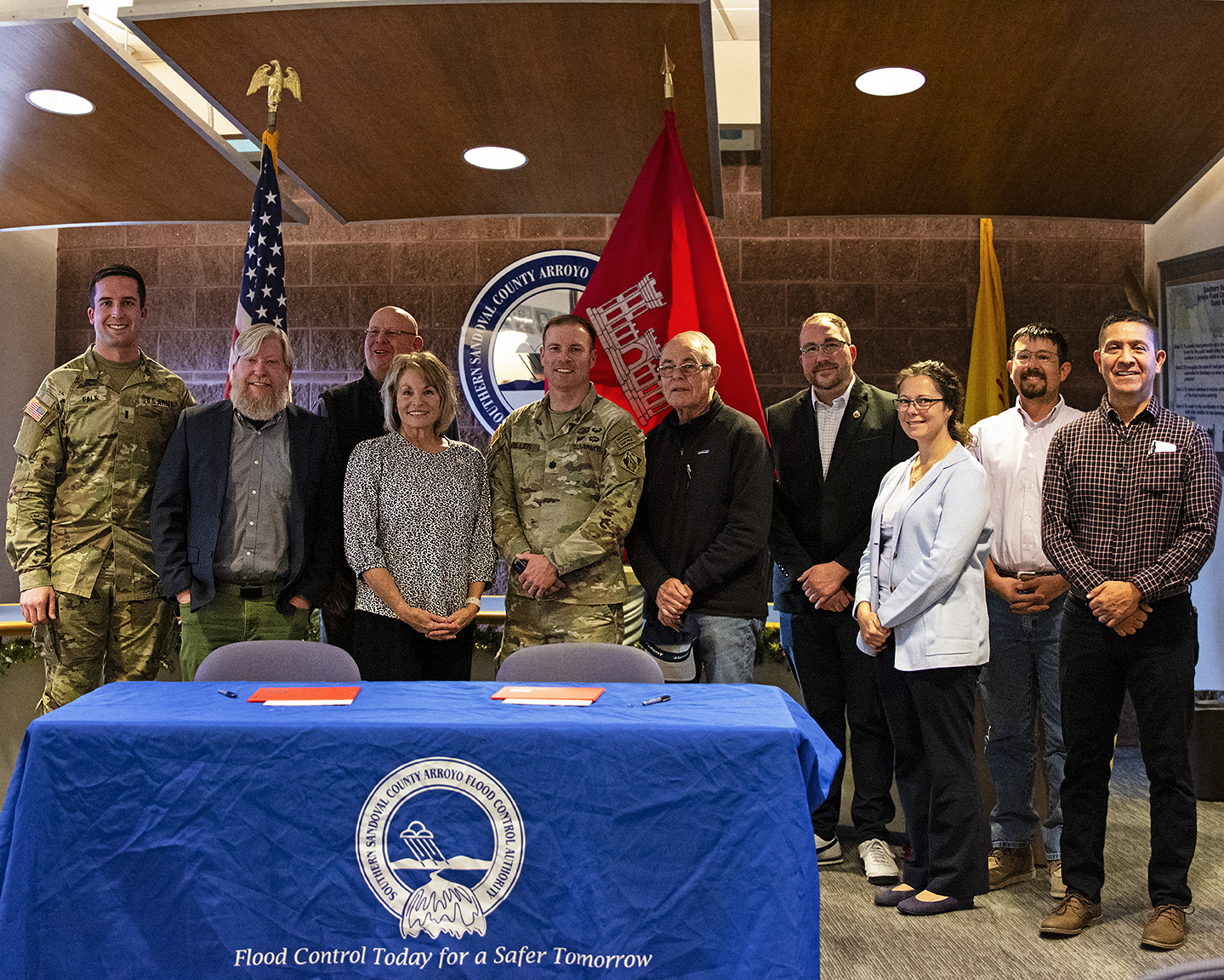 Albuquerque District, SSCAFCA sign PPA for construction of Tortugas ...