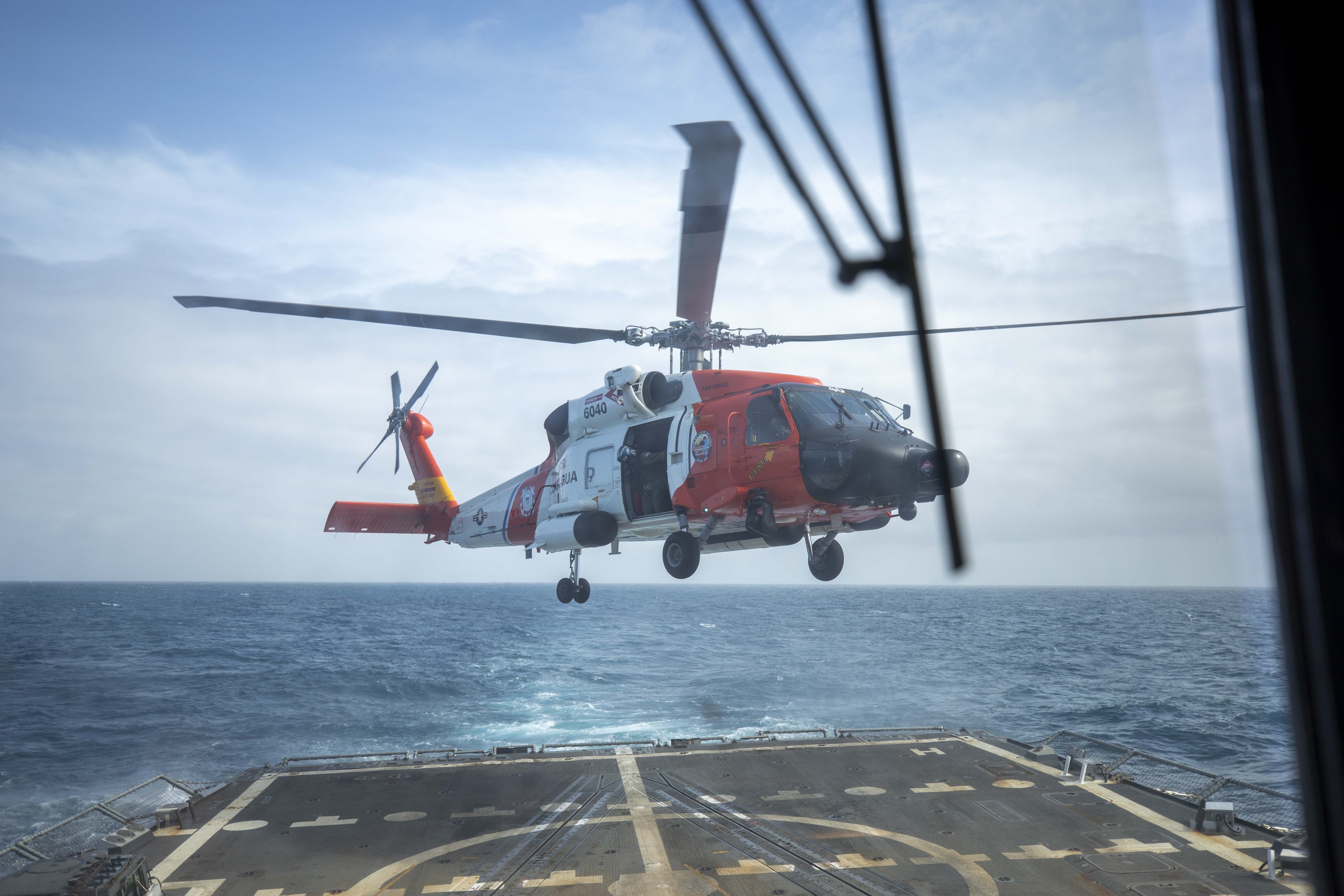 Coast Guard, Navy rescue 18 people from disabled vessel off San Diego ...
