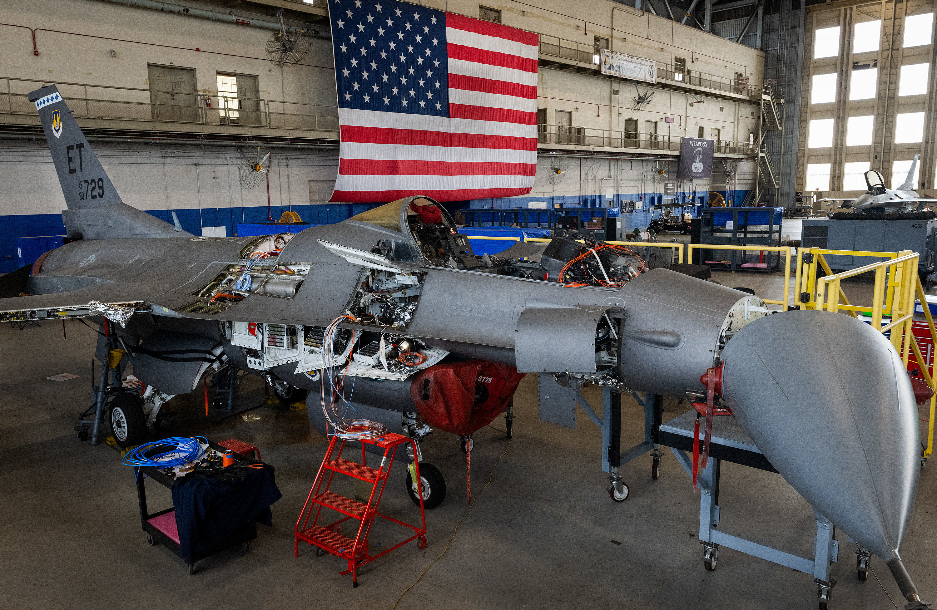 Autonomous F-16 program advances with modifications, simulations ...