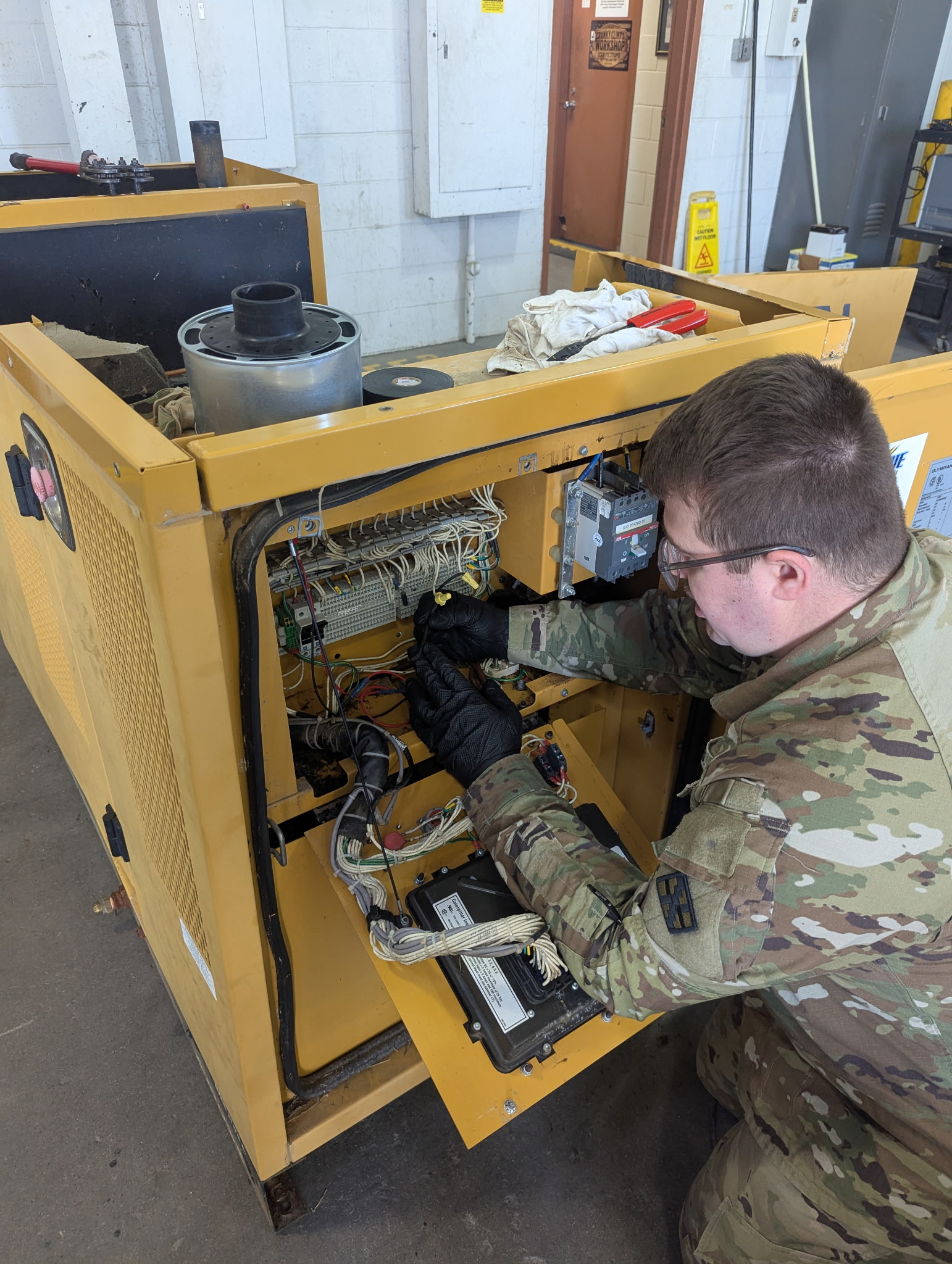 463rd Engineer Battalion powers emergency response at Fort Hunter ...