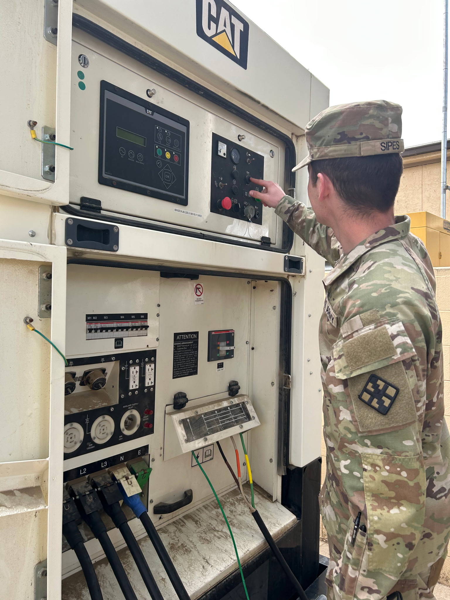 463rd Engineer Battalion powers emergency response at Fort Hunter Liggett