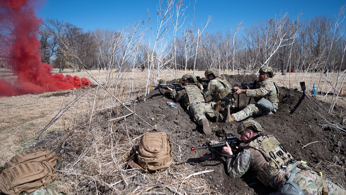 Security Forces Squadron holds a three-day Field Training Exercise ...