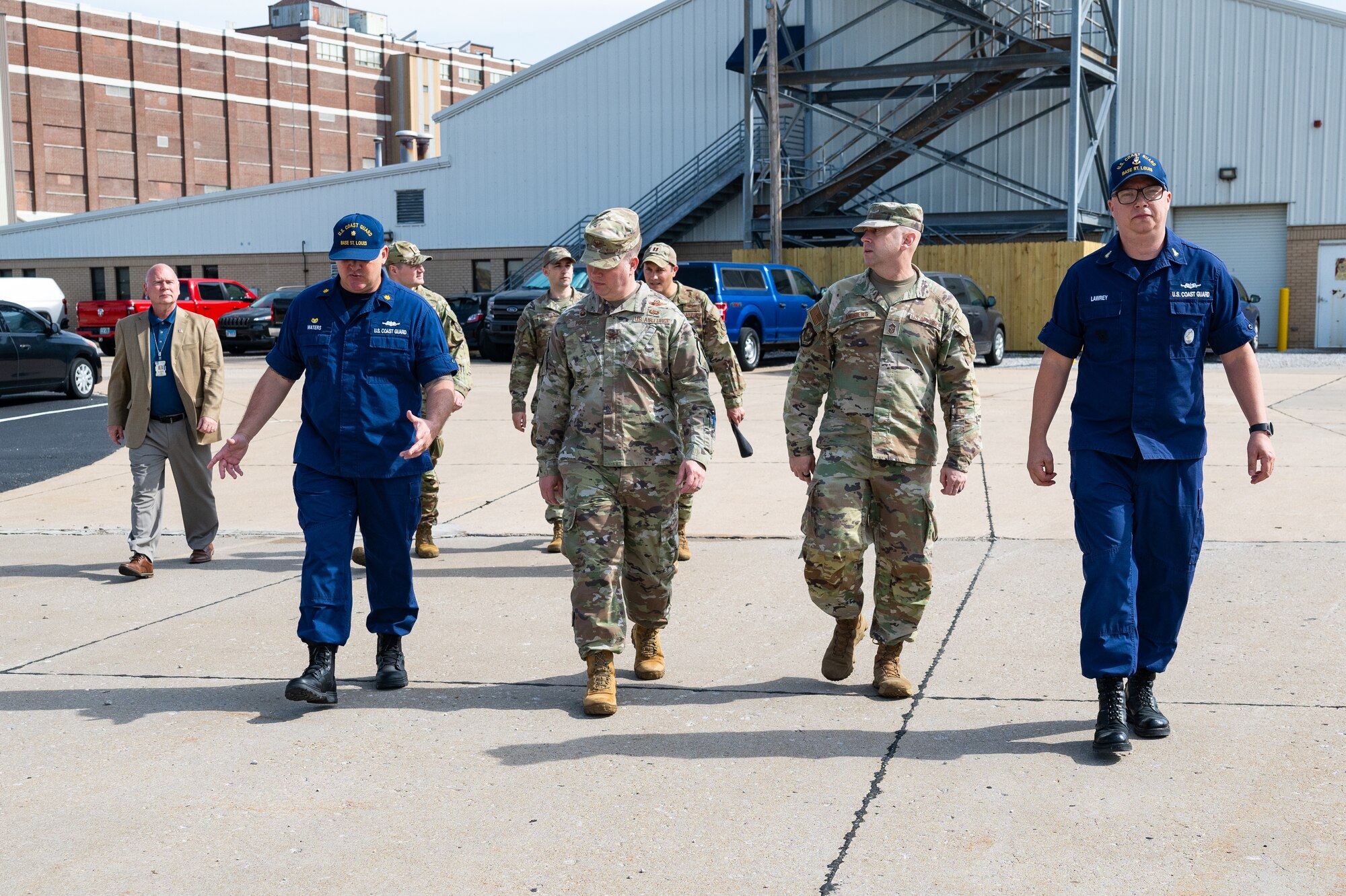 375th AMW leadership visits local USCG Base > Scott Air Force Base > News