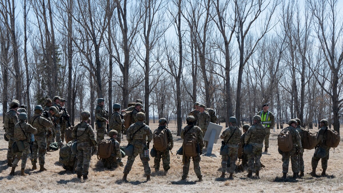 Security Forces Squadron holds a three-day Field Training Exercise ...