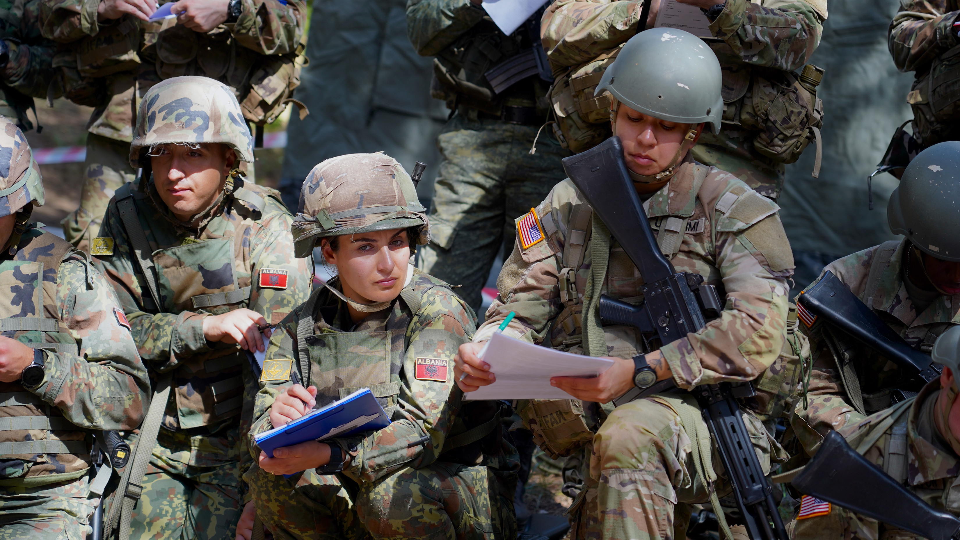 New Jersey, New York Officer Candidates Train with Albanian, Kosovar ...