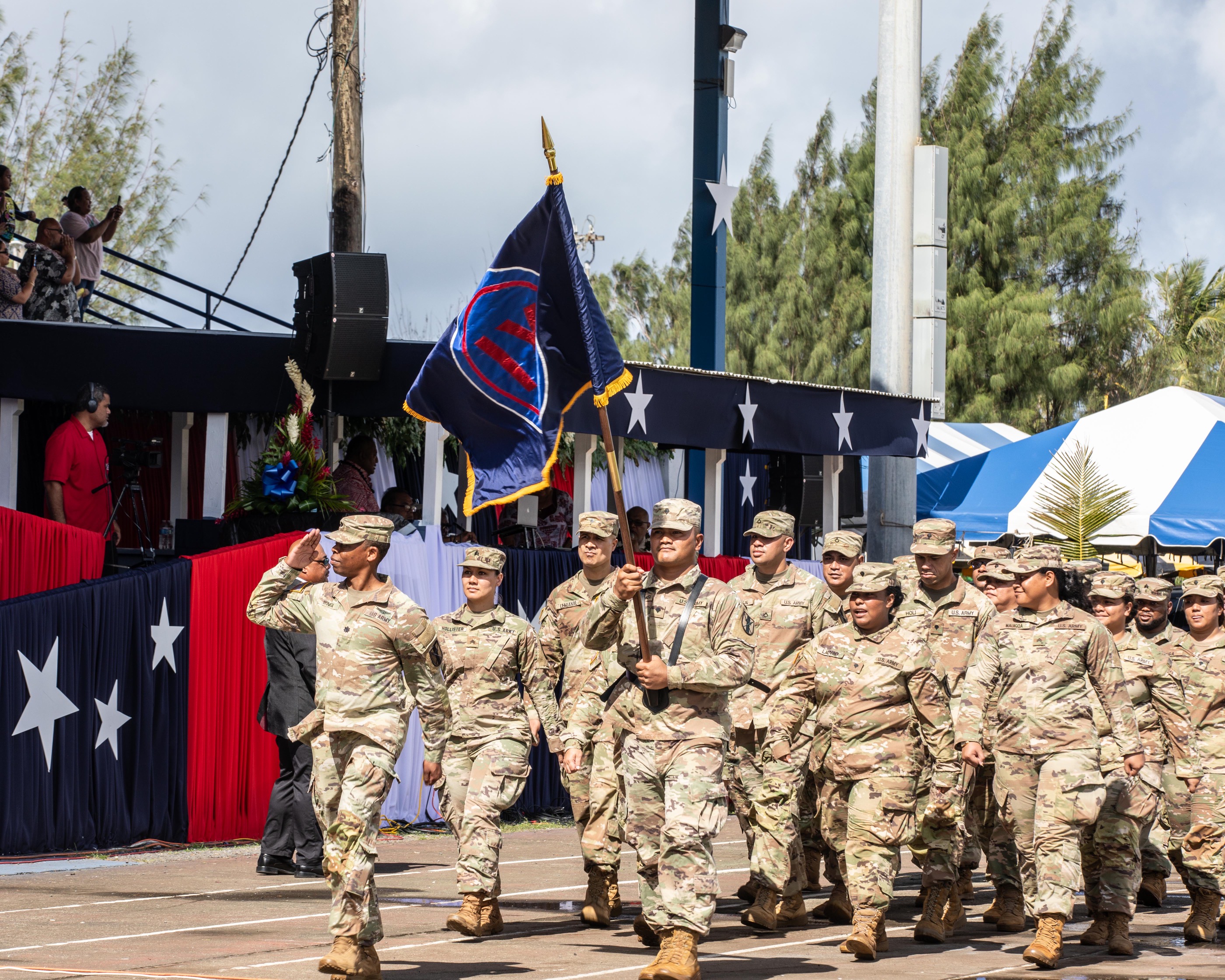 9th Mission Support Command celebrates 125th American Samoa Flag Day ...