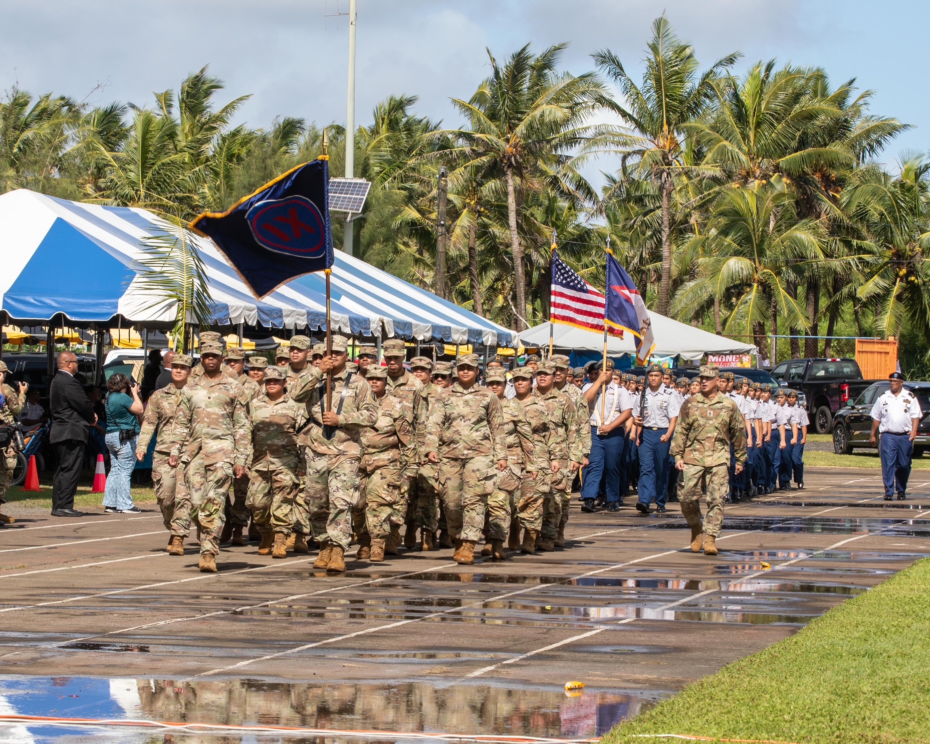 9th Mission Support Command celebrates 125th American Samoa Flag Day