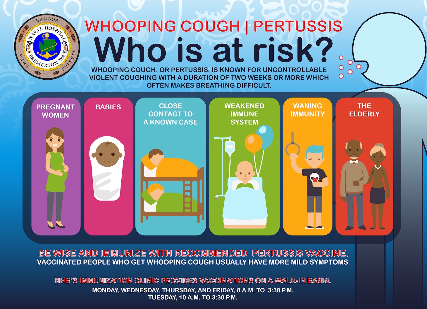 Covering the Cough: Pertussis Awareness > Navy Medicine > News