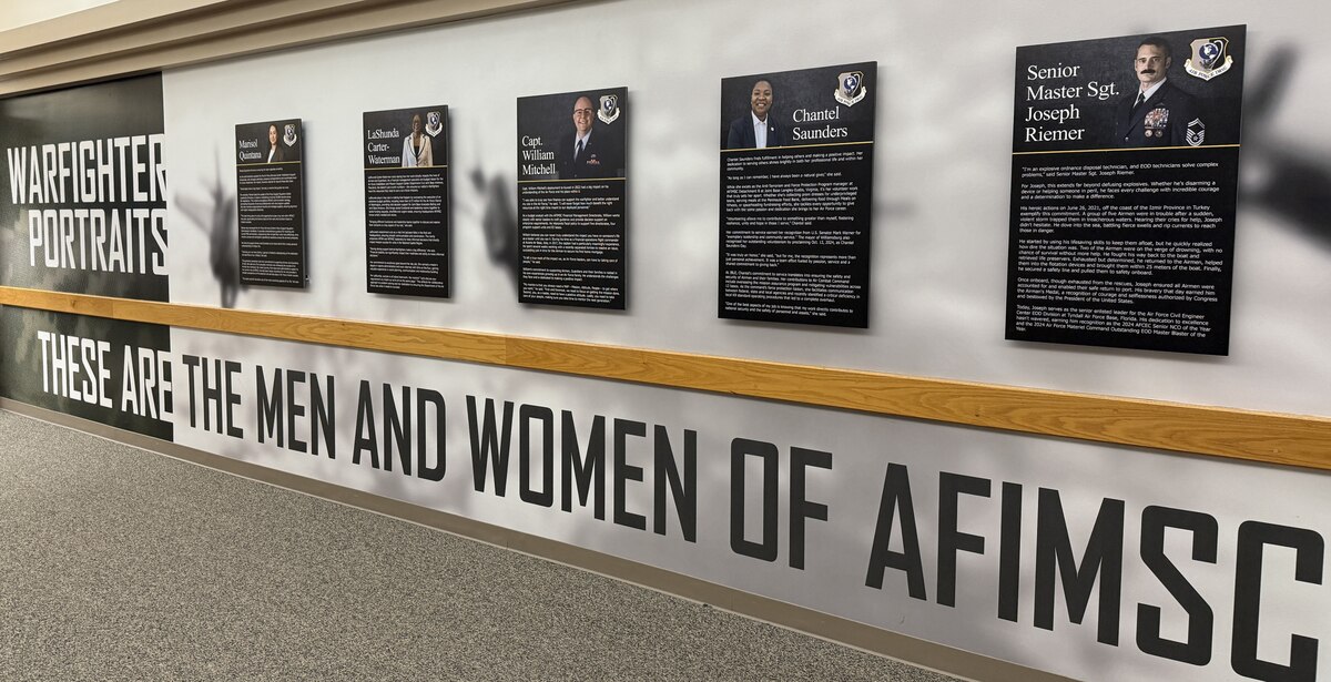 AFIMSC Portrait: Chantel Saunders > Eighteenth Air Force > Article Display