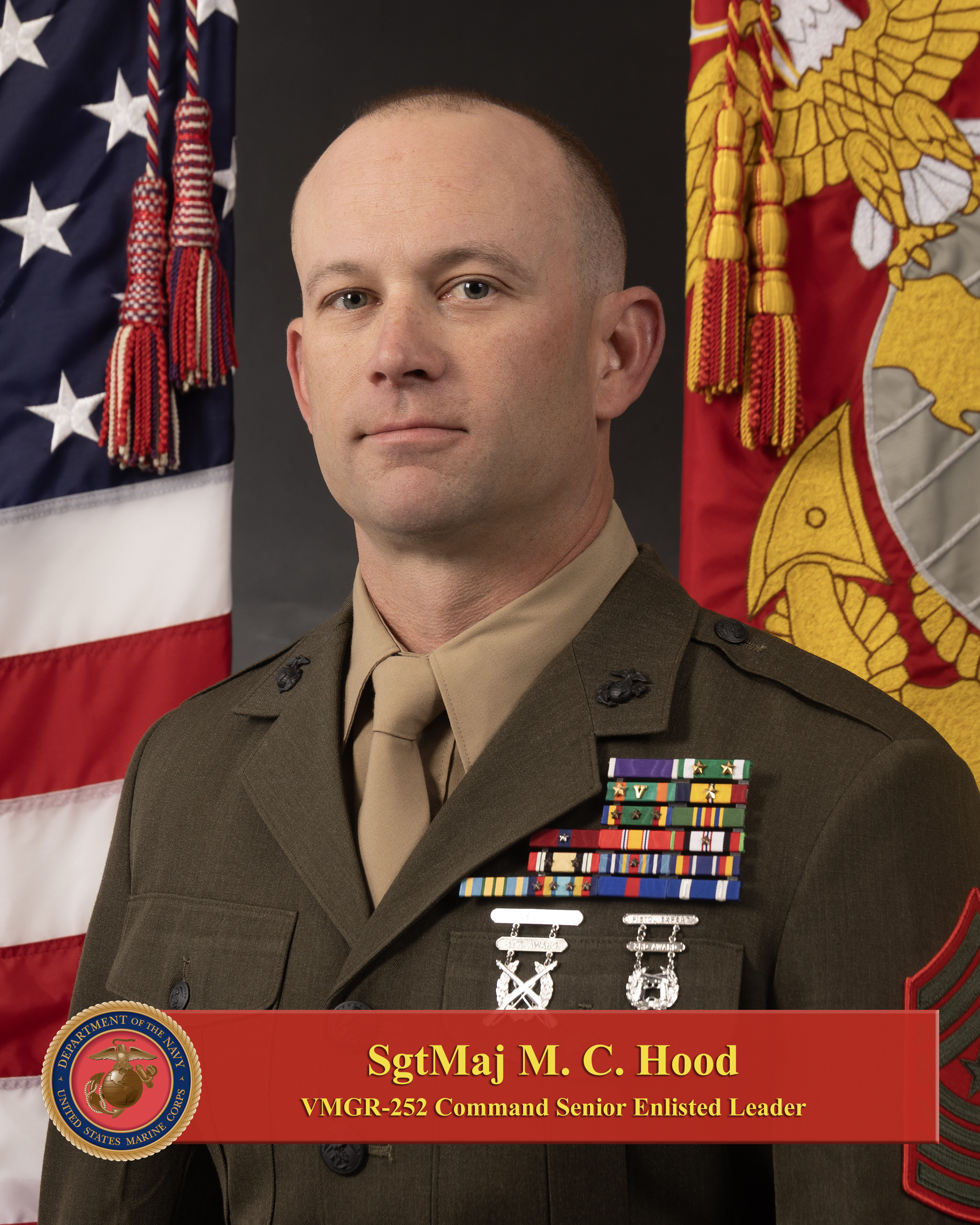 Sergeant Major Matthew C. Hood > 2nd Marine Aircraft Wing > Command Biography