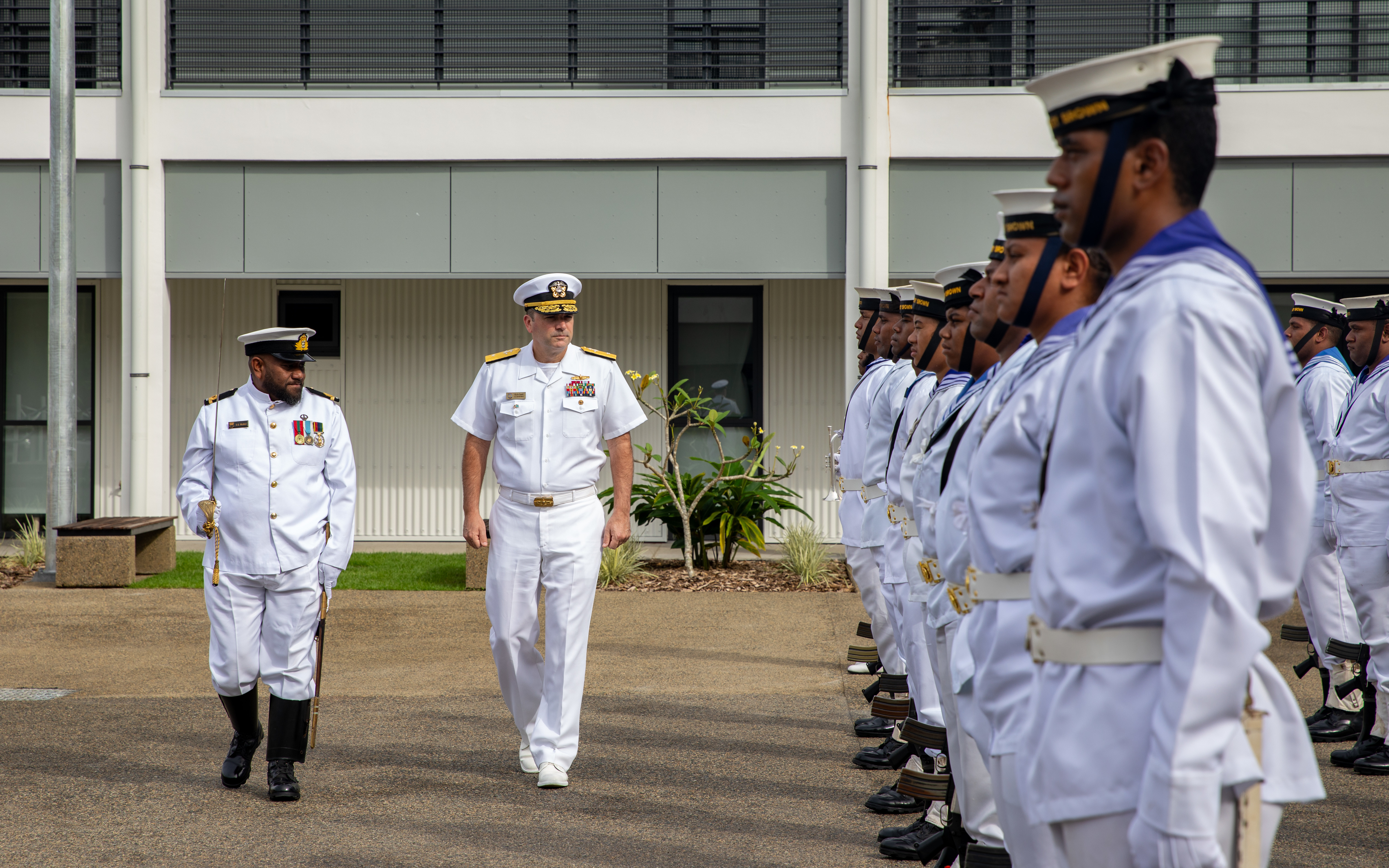 Blue Ridge Departs Suva, Fiji Following Port Visit > United States Navy ...