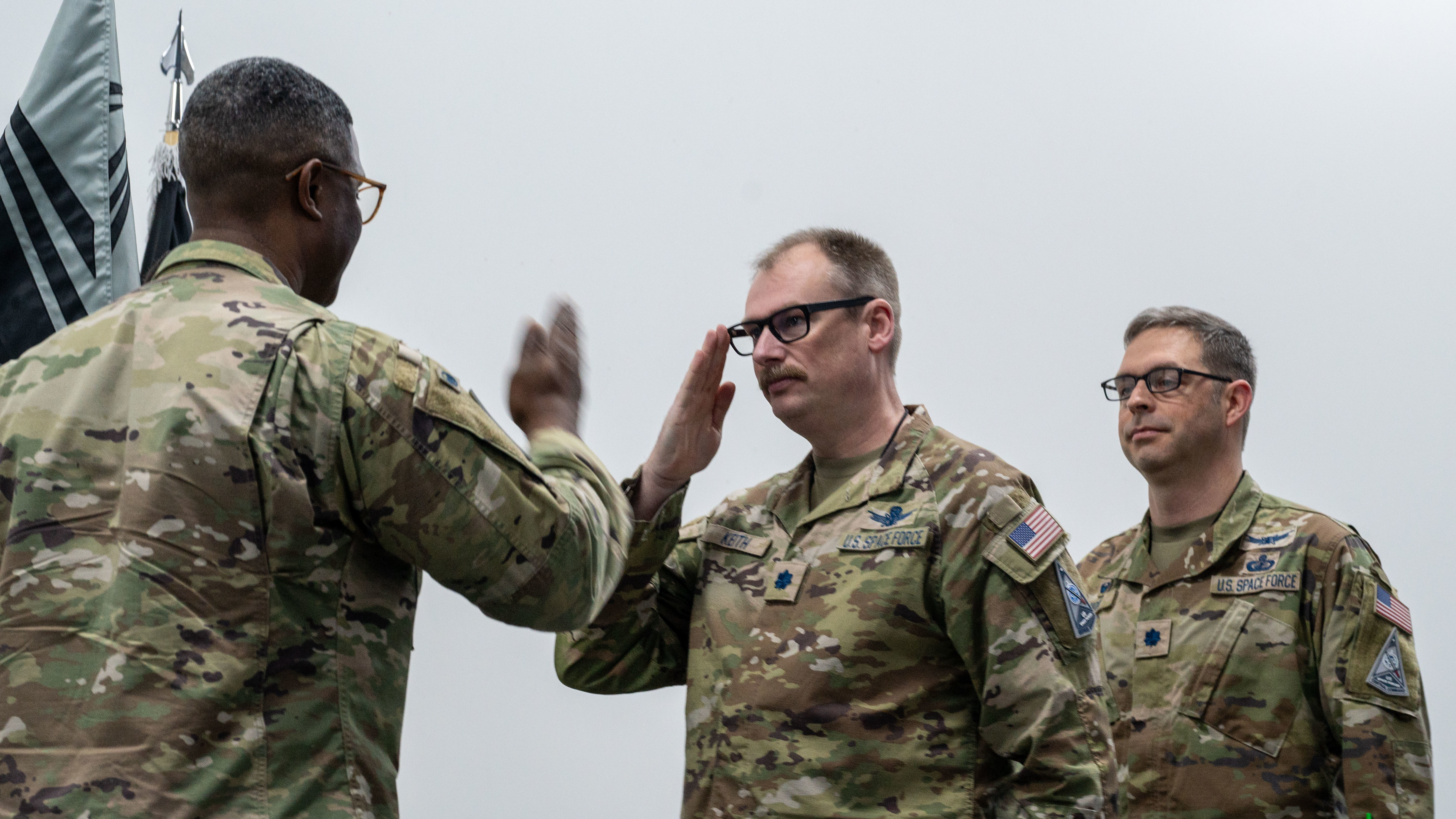 Lt. Col. Keith takes command of Space Force Central Command Combat Det ...