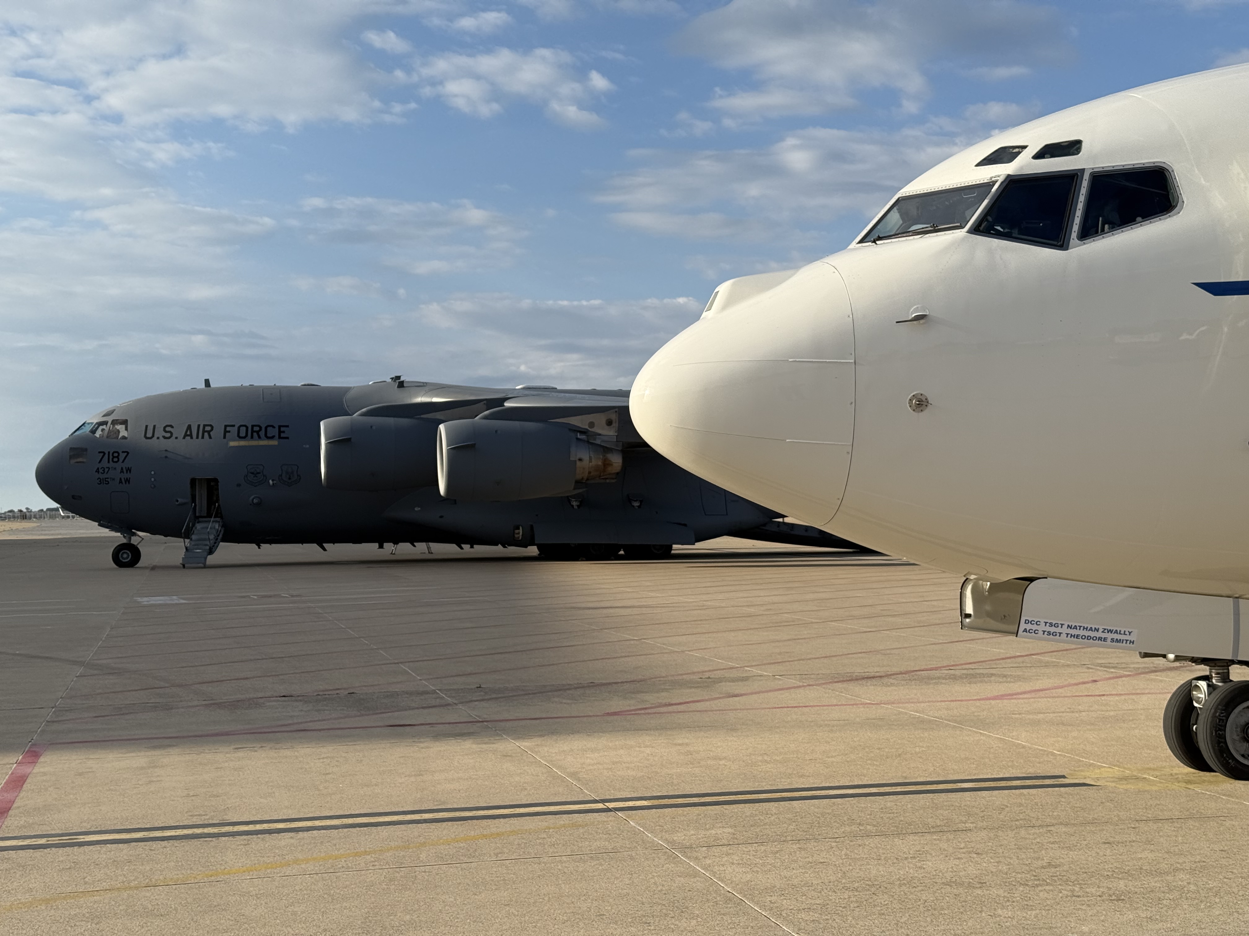 D.C. Air National Guard transports senior leaders during historical ...