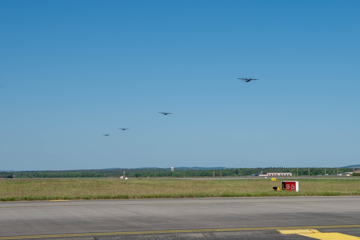Ramstein showcases readiness, airpower during max generation exercise ...