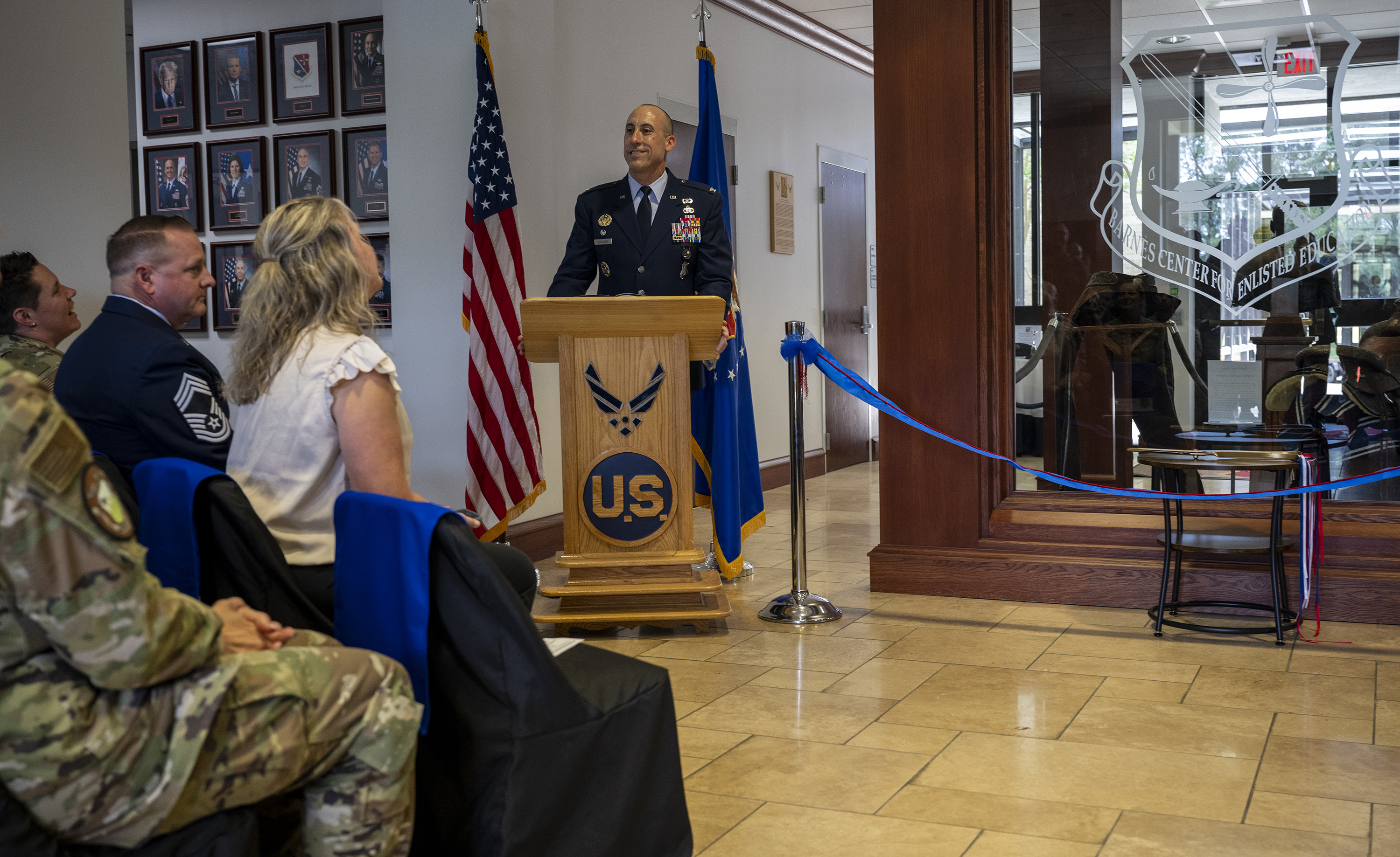 Barnes Center brings enlisted PME to AU campus > Air University (AU) > Air University News