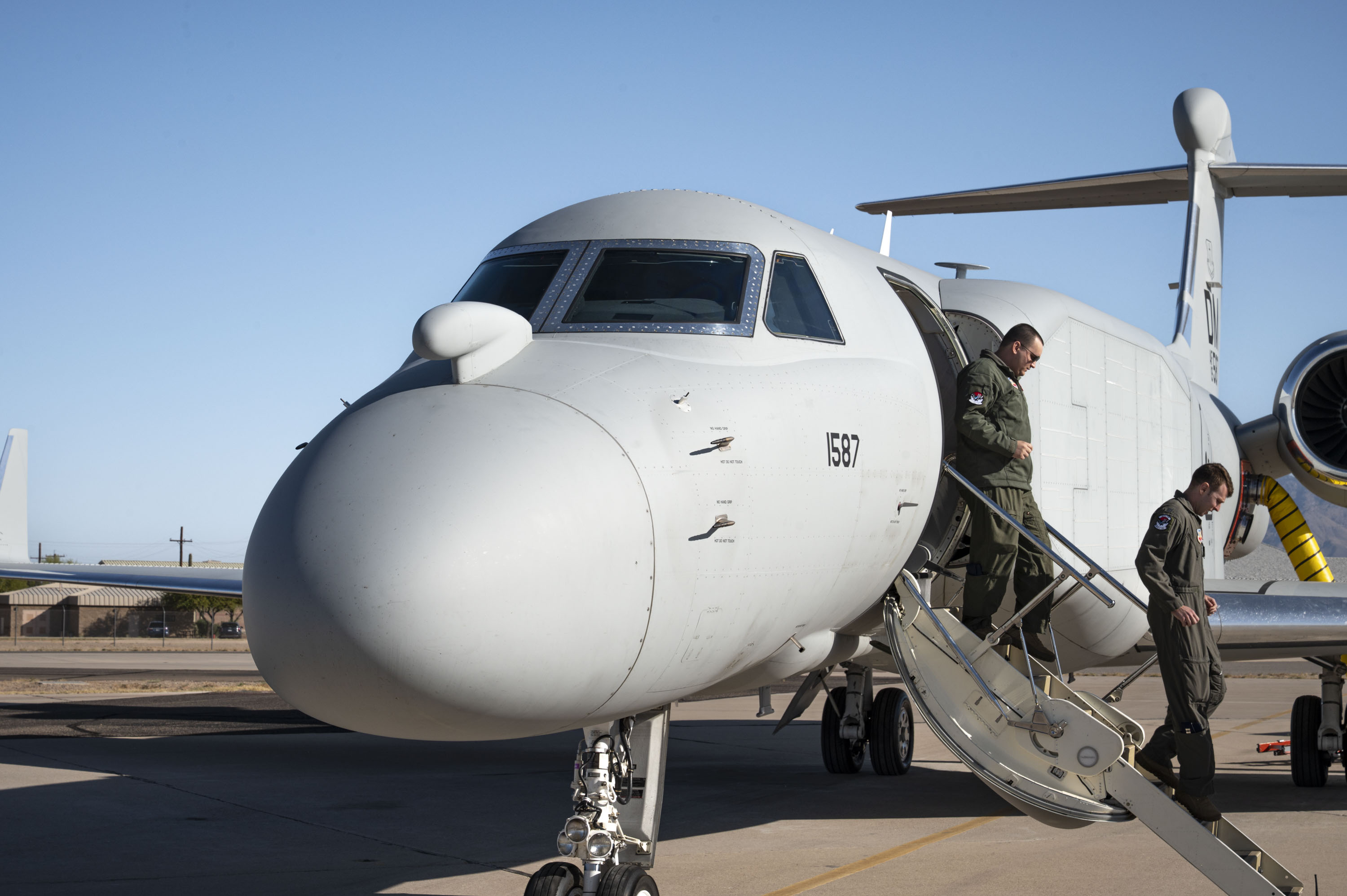 EA-37B completes first training sortie > Air Combat Command > Article ...