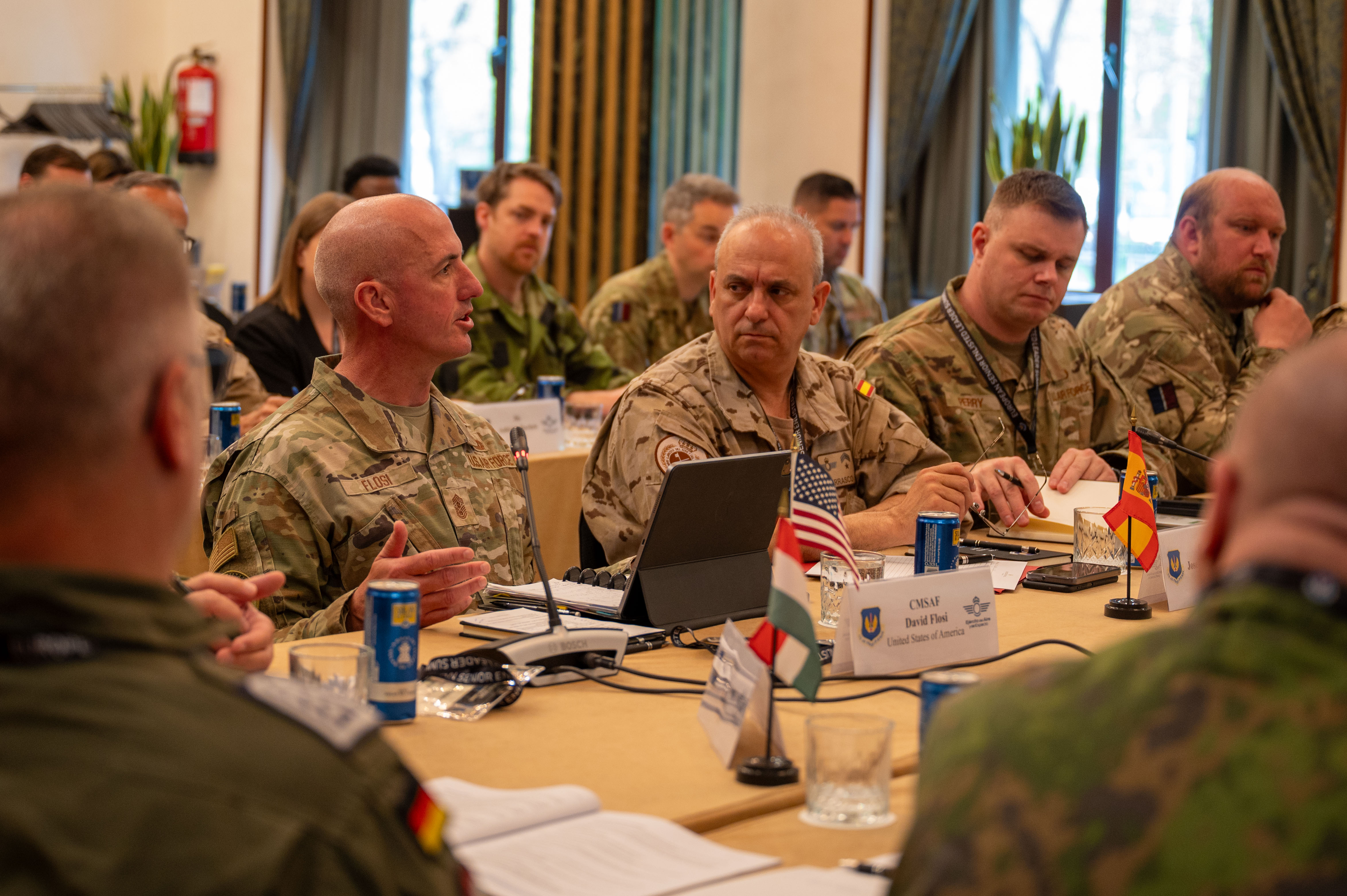 Senior Enlisted Leaders gather in Madrid for ESELS 25 > Royal Air Force ...