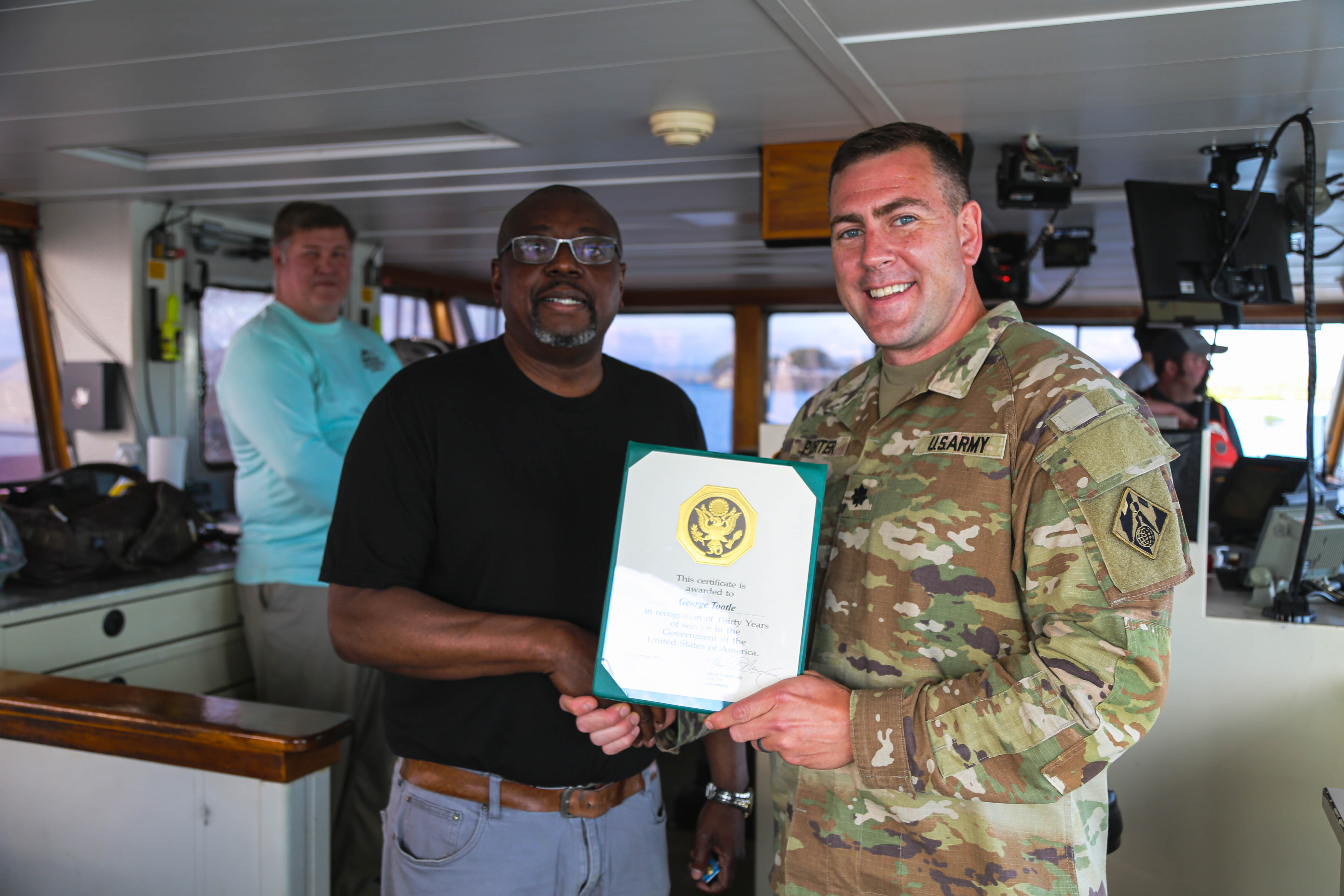 U.S. Army Corps of Engineers MURDEN Dredges Naval Station Guanta