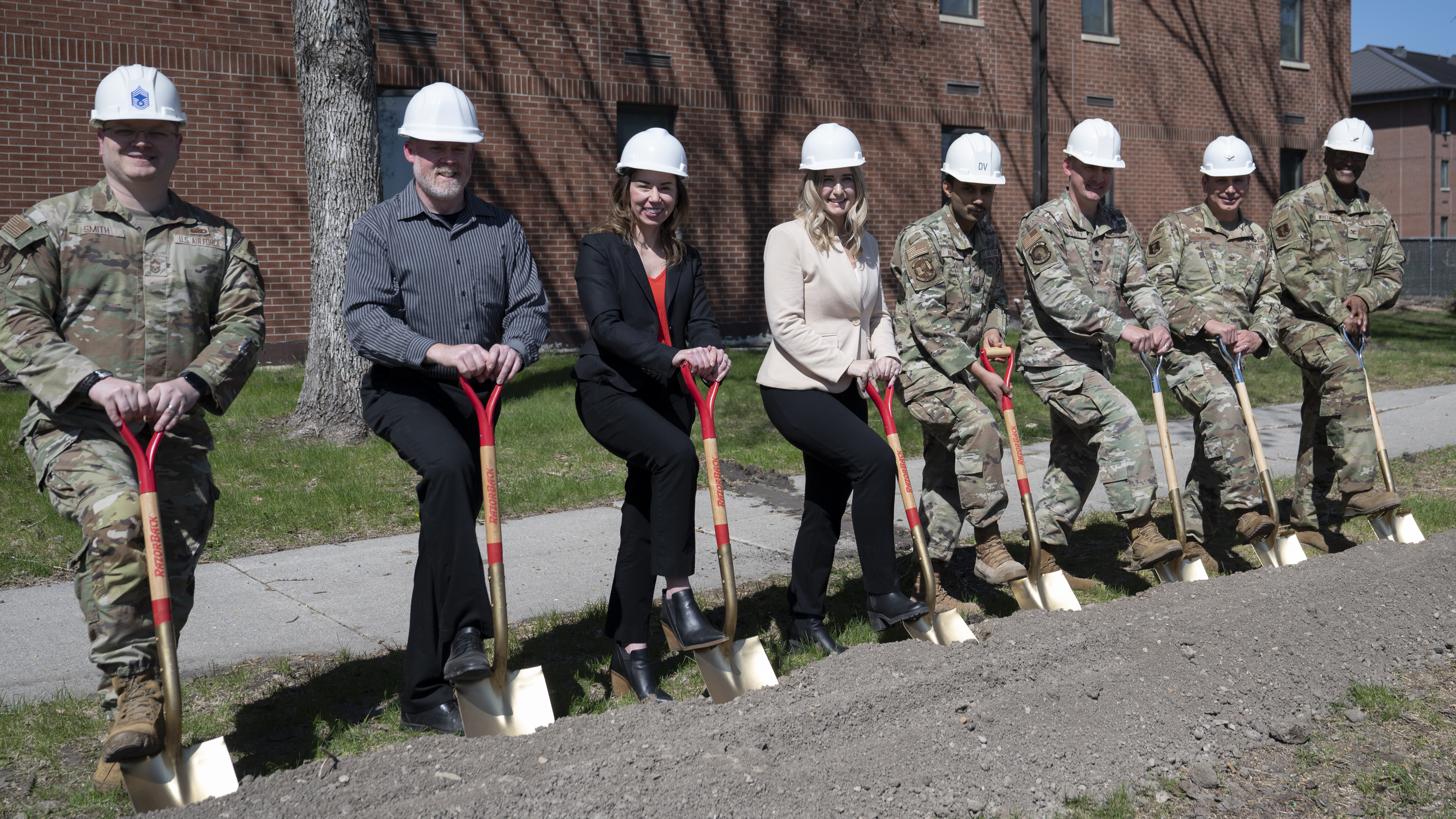 Grand Forks AFB breaks ground on $14.2M renovation > Grand Forks Air ...