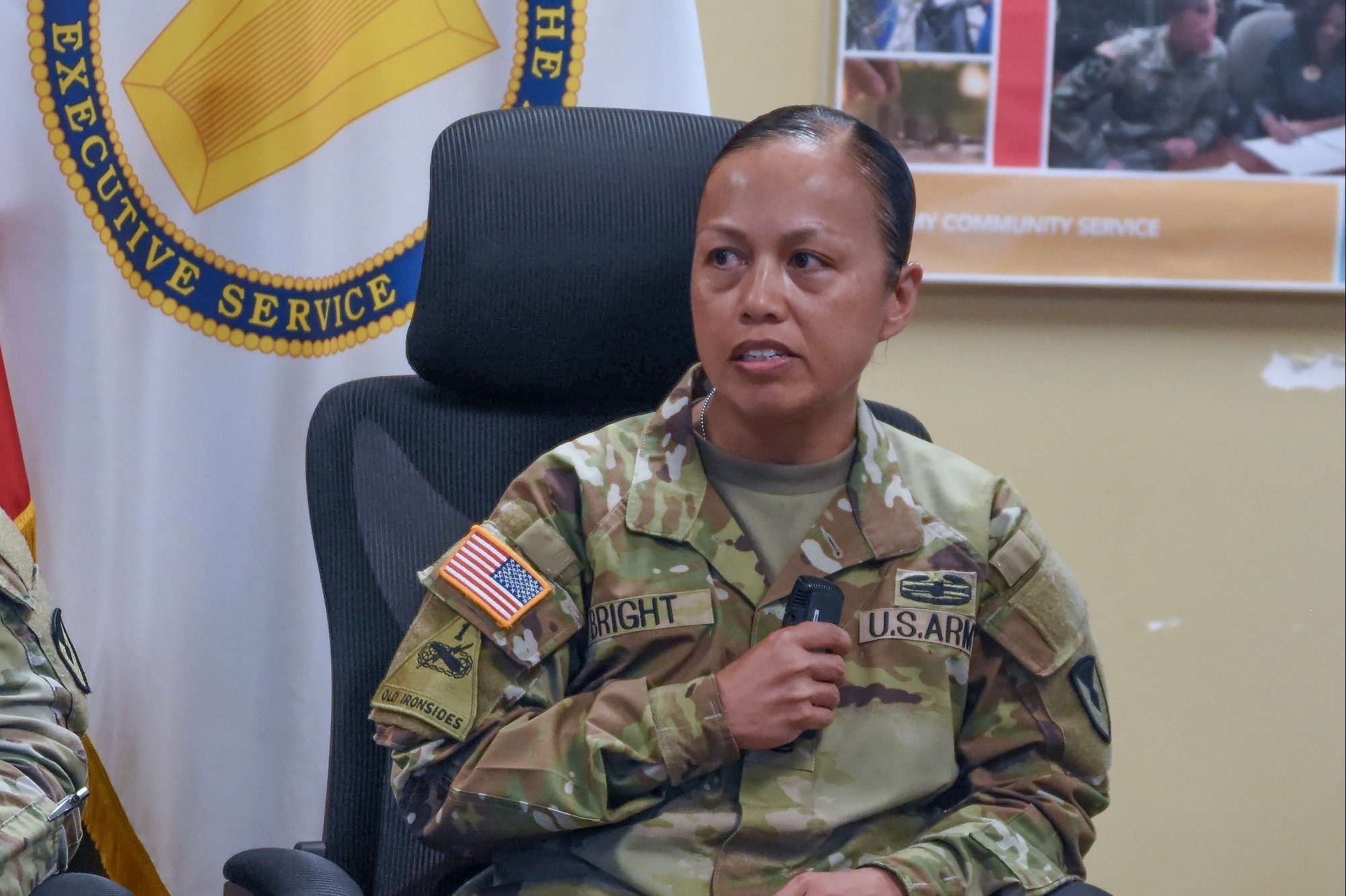 MICC command team gets up close, personal at workforce town hall