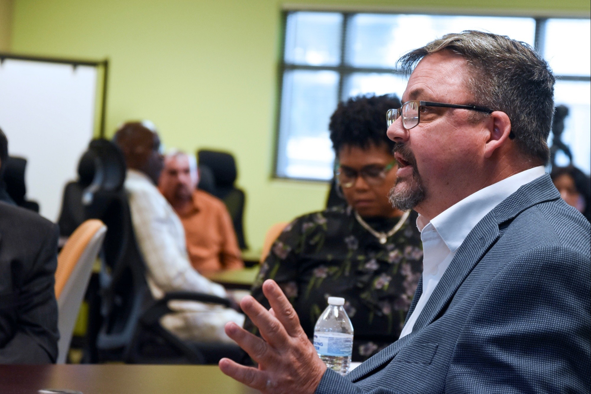 MICC command team gets up close, personal at workforce town hall