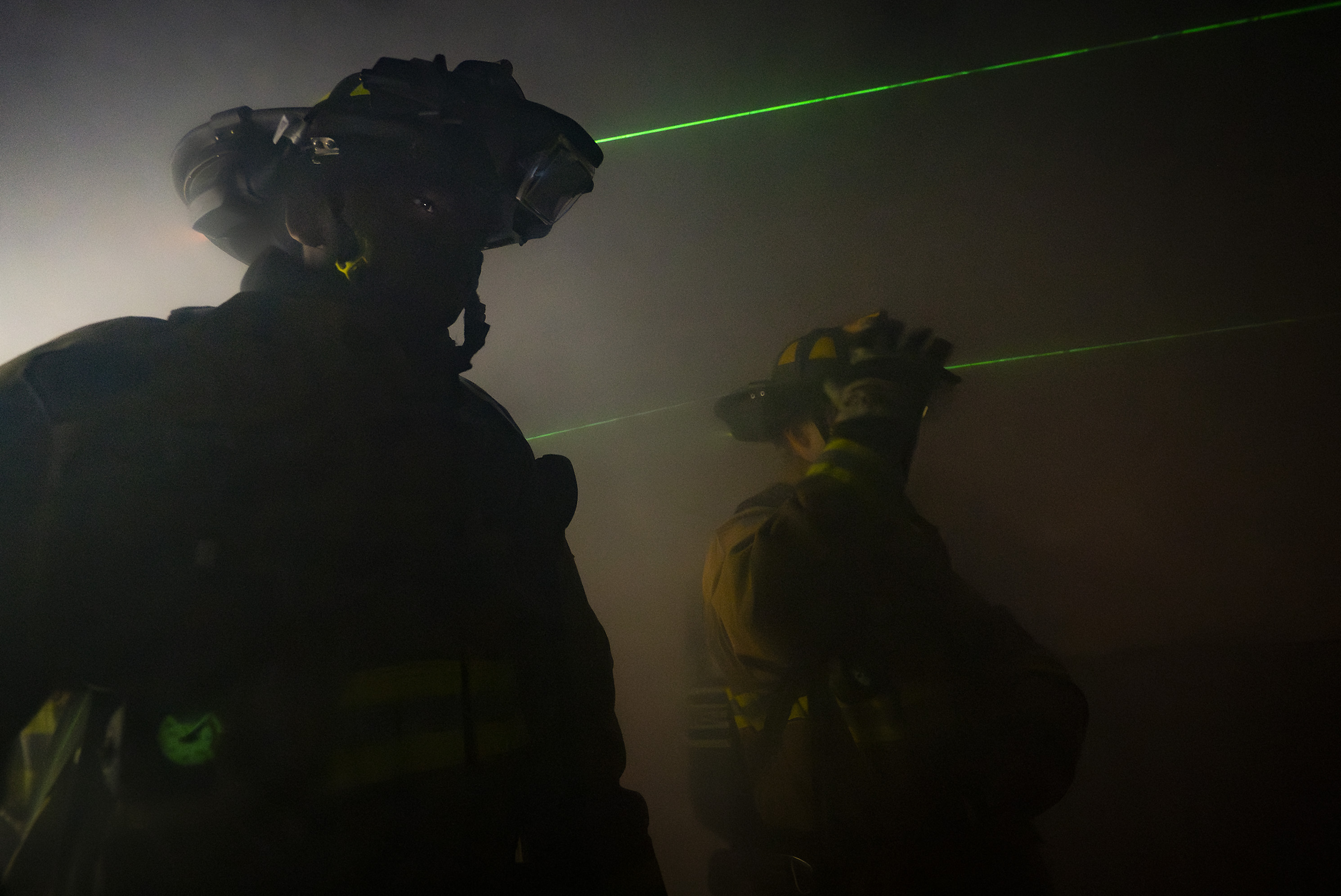 Laser-focused: innovation lets firefighters see through smoke > Eglin ...