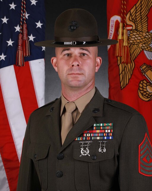 1st Sgt. Christopher D. Buch > Marine Corps Recruit Depot, Parris ...