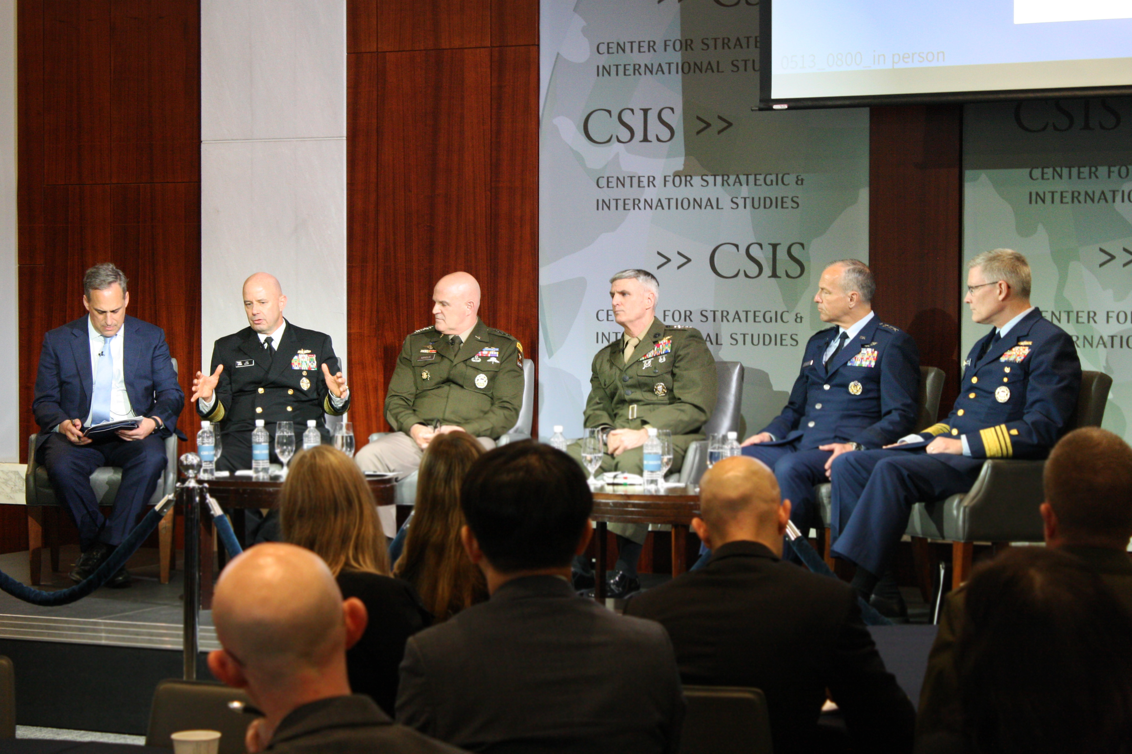 Acting Chief of Naval Operations Adm. Jim Kilby discusses shipbuilding ...