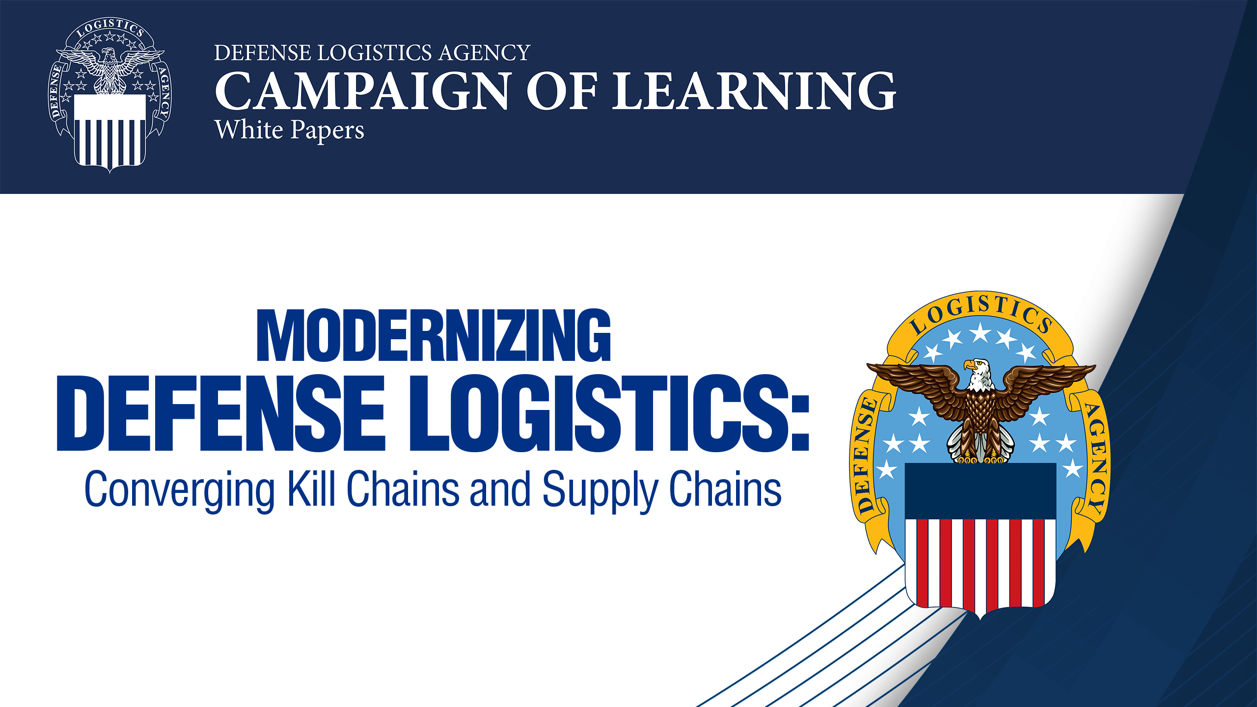 Modernizing Defense Logistics: Converging Kill Chains and Supply Chains ...
