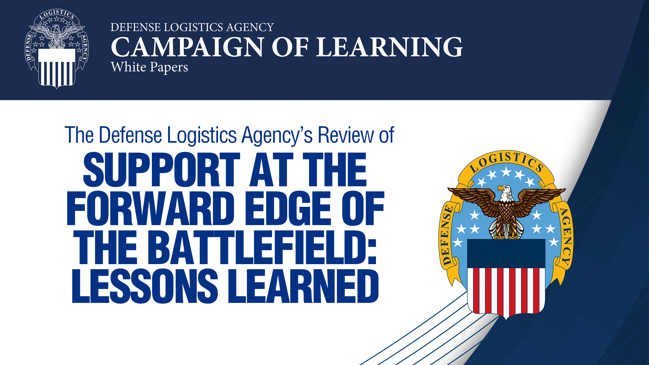 Support at the Forward Edge of the Battlefield: Lessons Learned ...