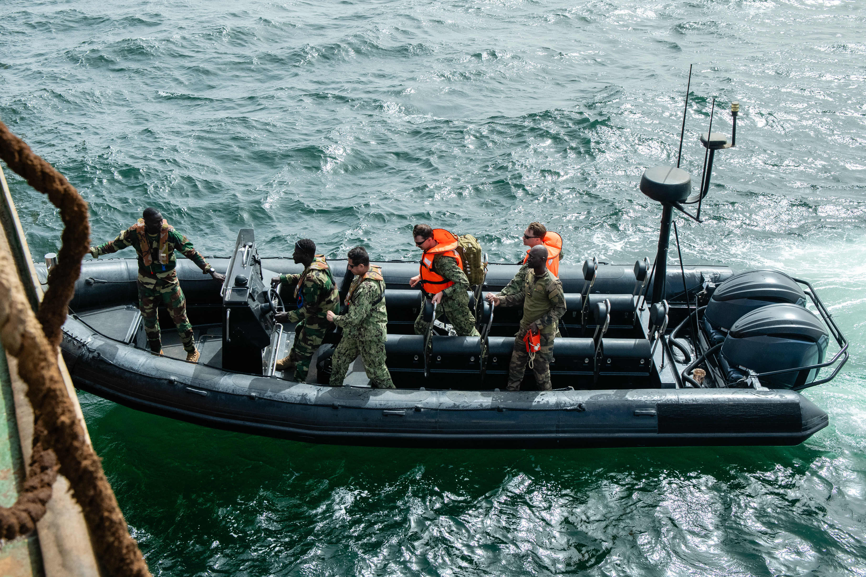 Obangame Express 2025 Sets Sights on Illegal Fishing Networks > U.S. Naval Forces Europe and ...