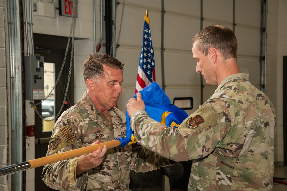227th ASOS Casing of the Colors Ceremony > 177th Fighter Wing | New ...