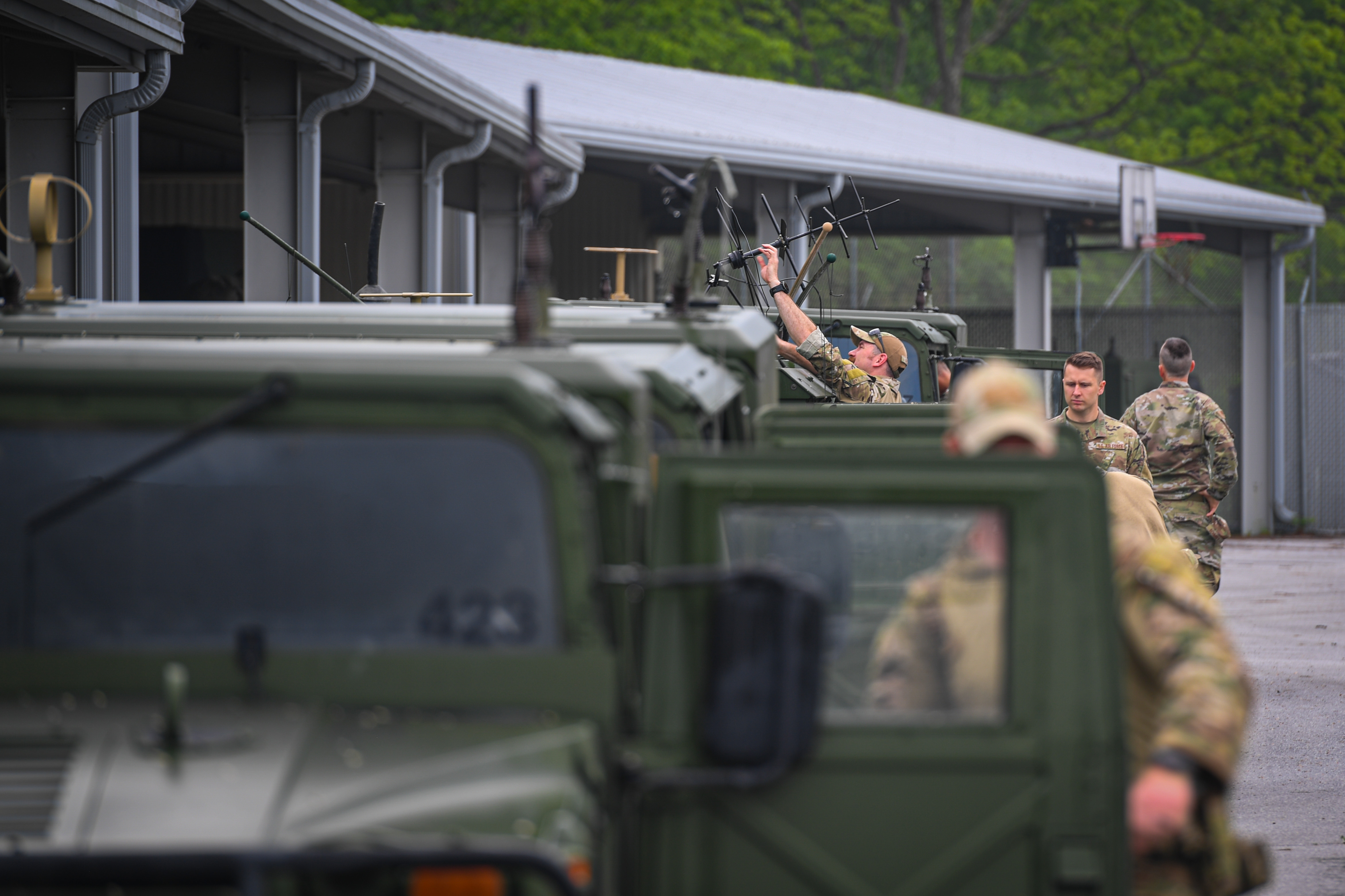 148th Air Support Operations Squadron TACP Airmen Conduct Field Reconnaissance Exercise