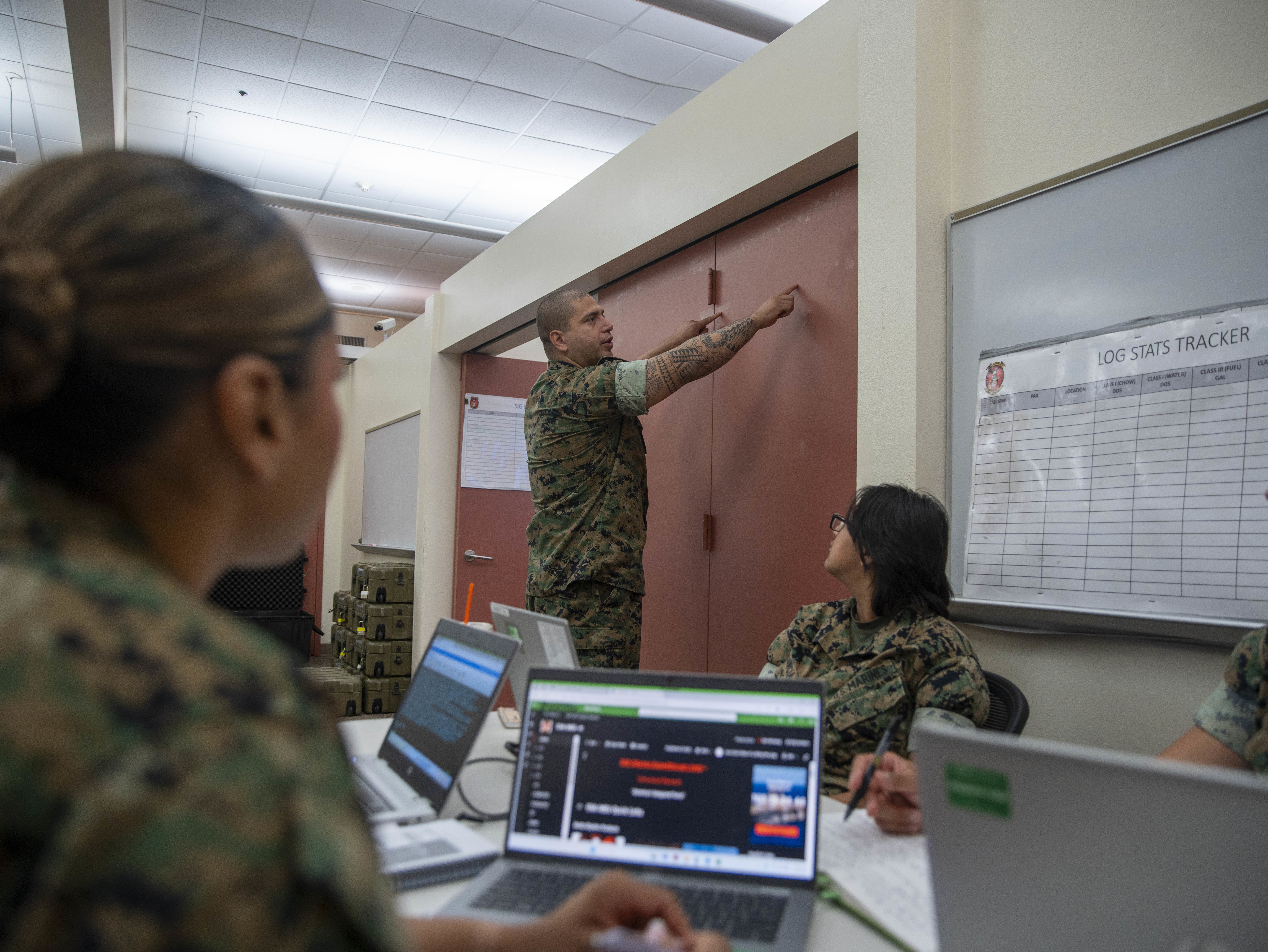 Attention on the Watch Floor: 15th MEU participates in Command Post ...