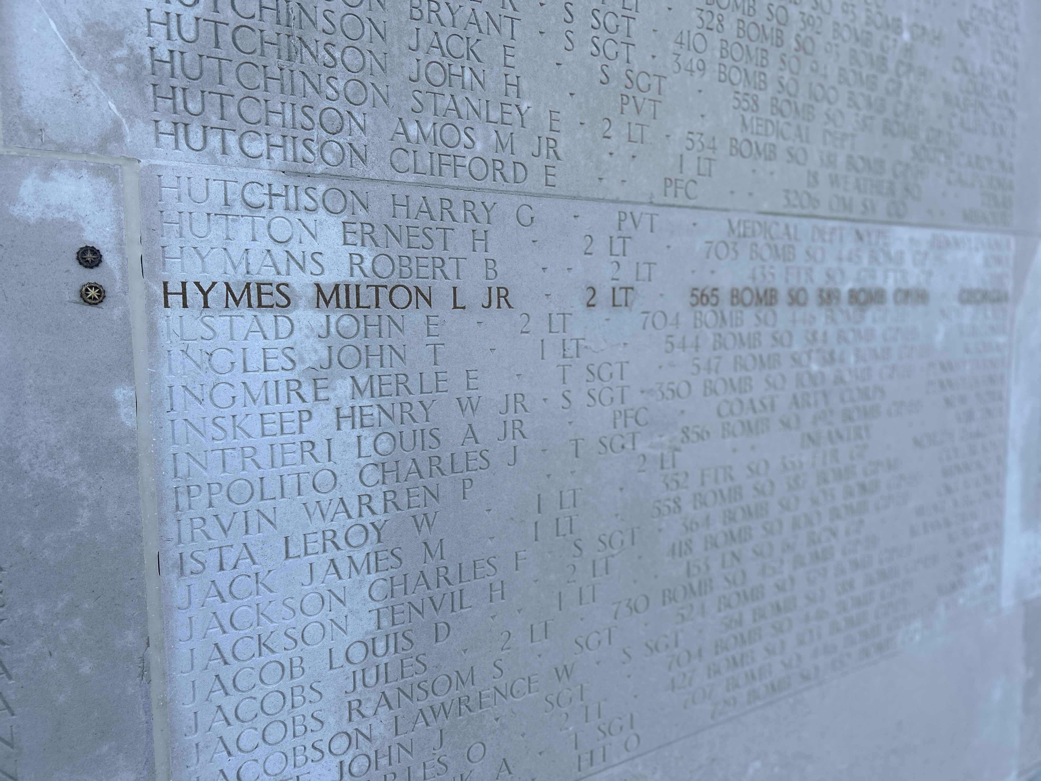 Airman Accounted For From World War II (Hymes, M.) > Defense POW/MIA ...