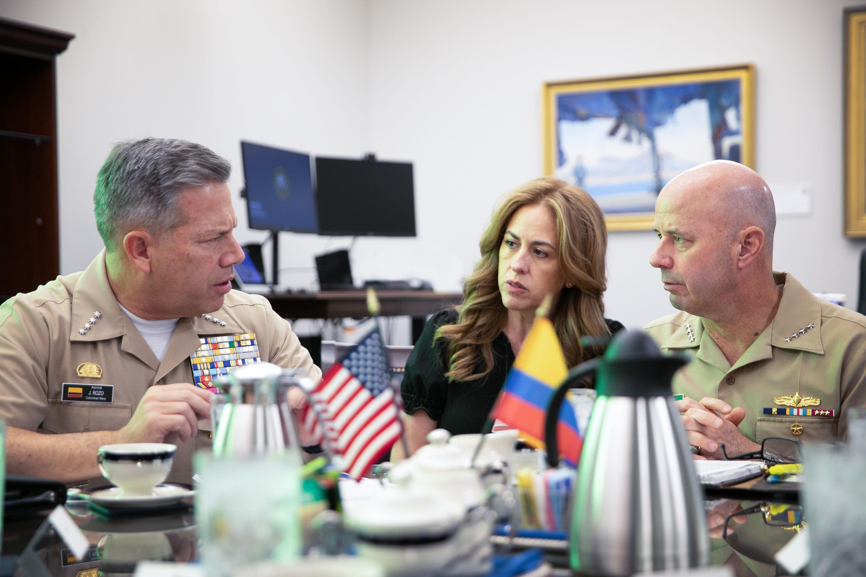Acting Chief of Naval Operations Adm. Jim Kilby Meets with the ...