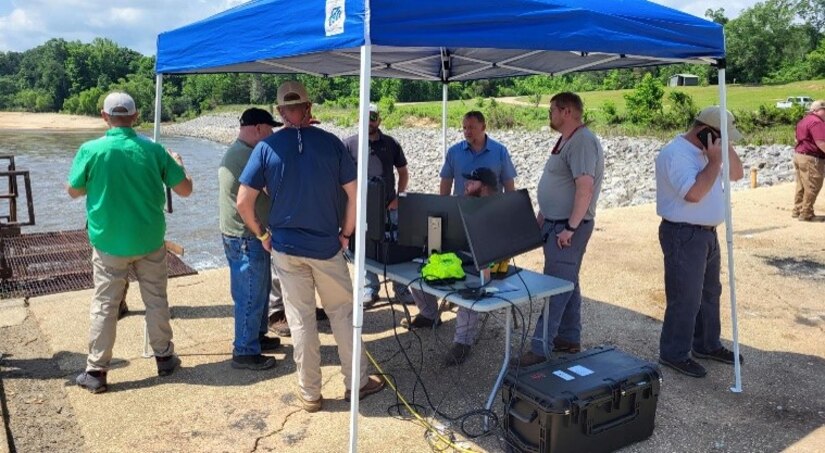 Structural Damage Discovered at Claiborne Lock and Dam Spillway ...
