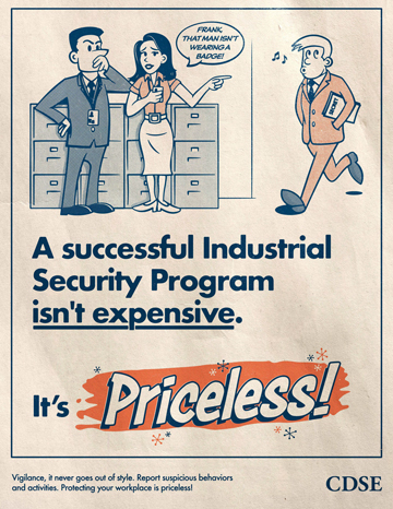 Priceless > Center for Development of Security Excellence > Industrial ...