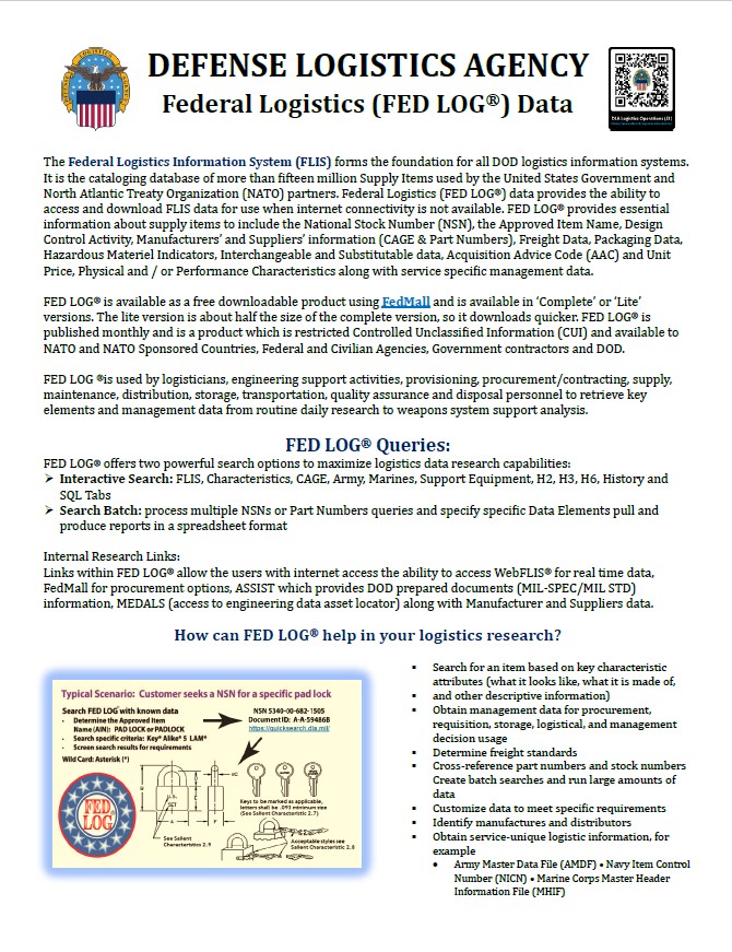 Federal Logistics (FED LOG)