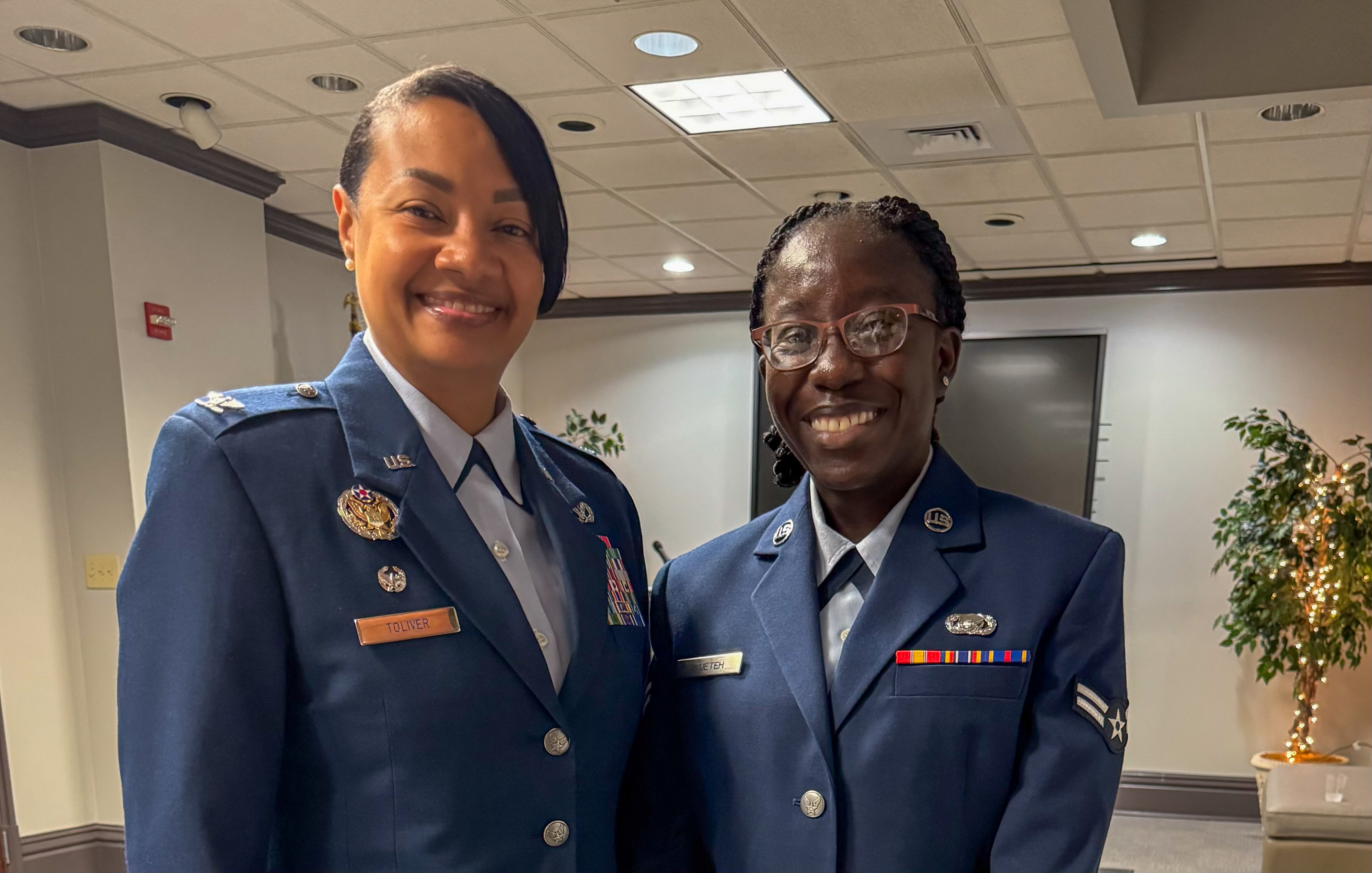 A1C Angel Akueteh: A bold step forward > Maxwell Air Force Base > Display