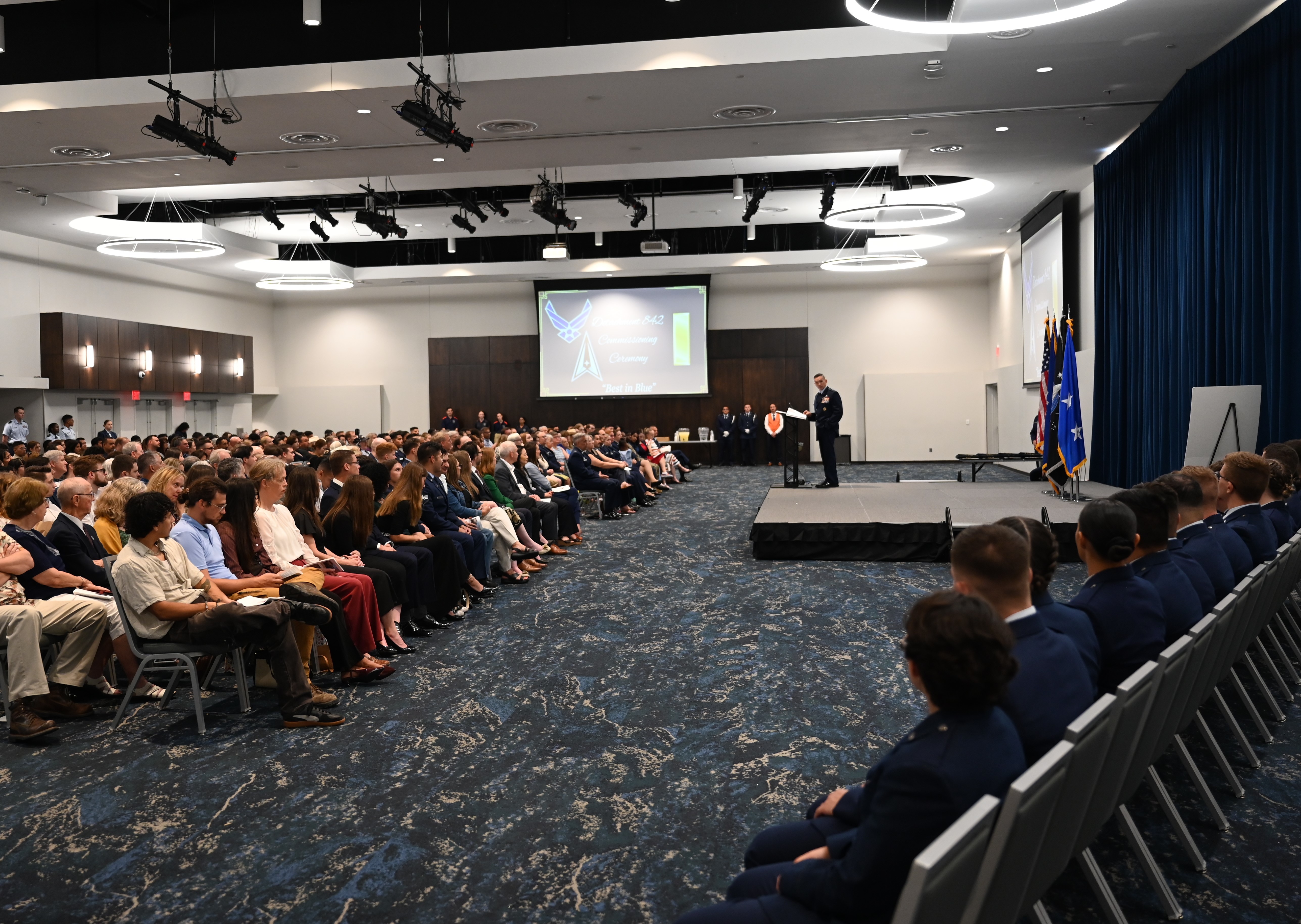 Sixteenth Air Force commander offers guidance at commissioning ceremony ...