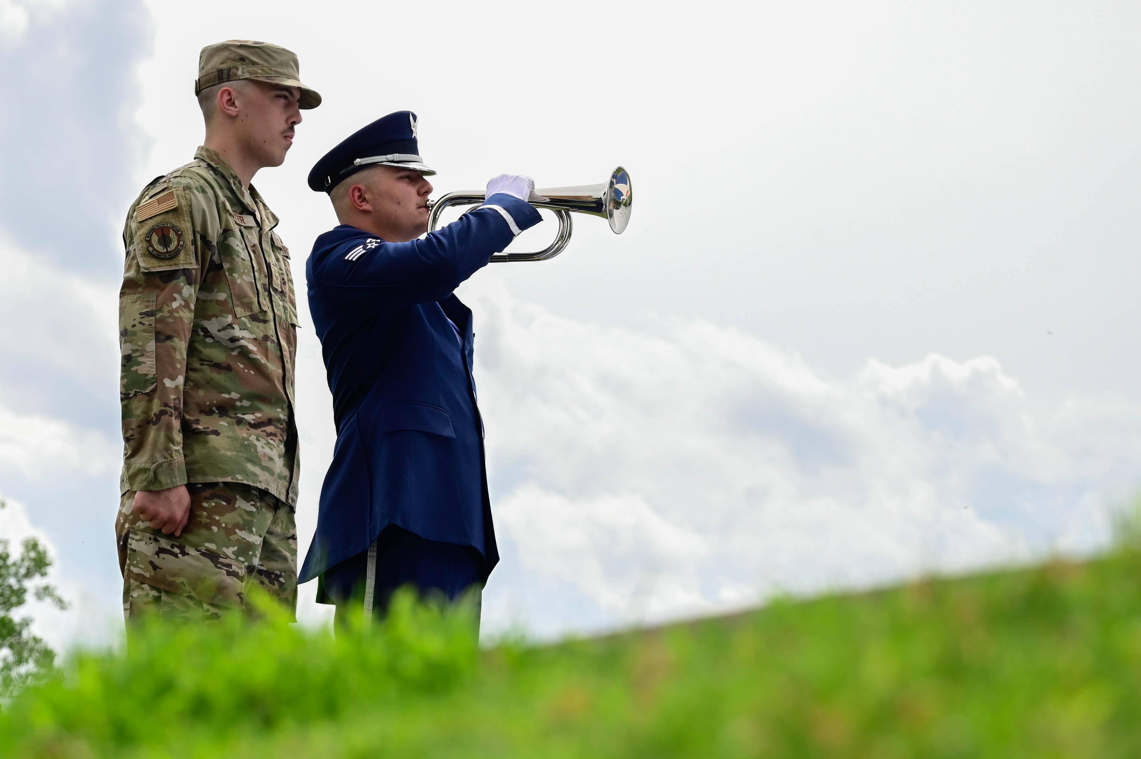 Herk Nation honors fallen service members with retreat ceremony ...