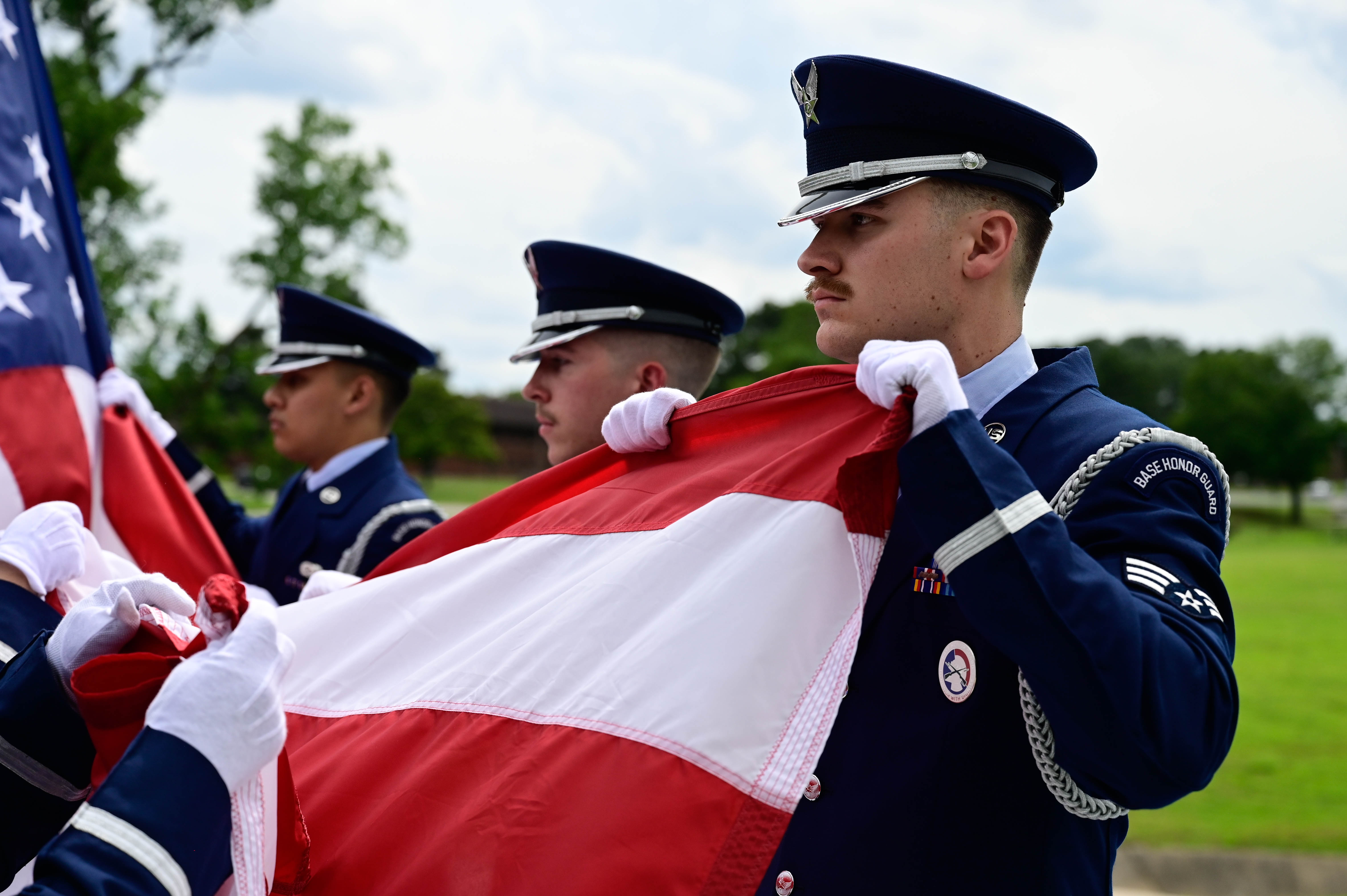 Herk Nation honors fallen service members with retreat ceremony ...