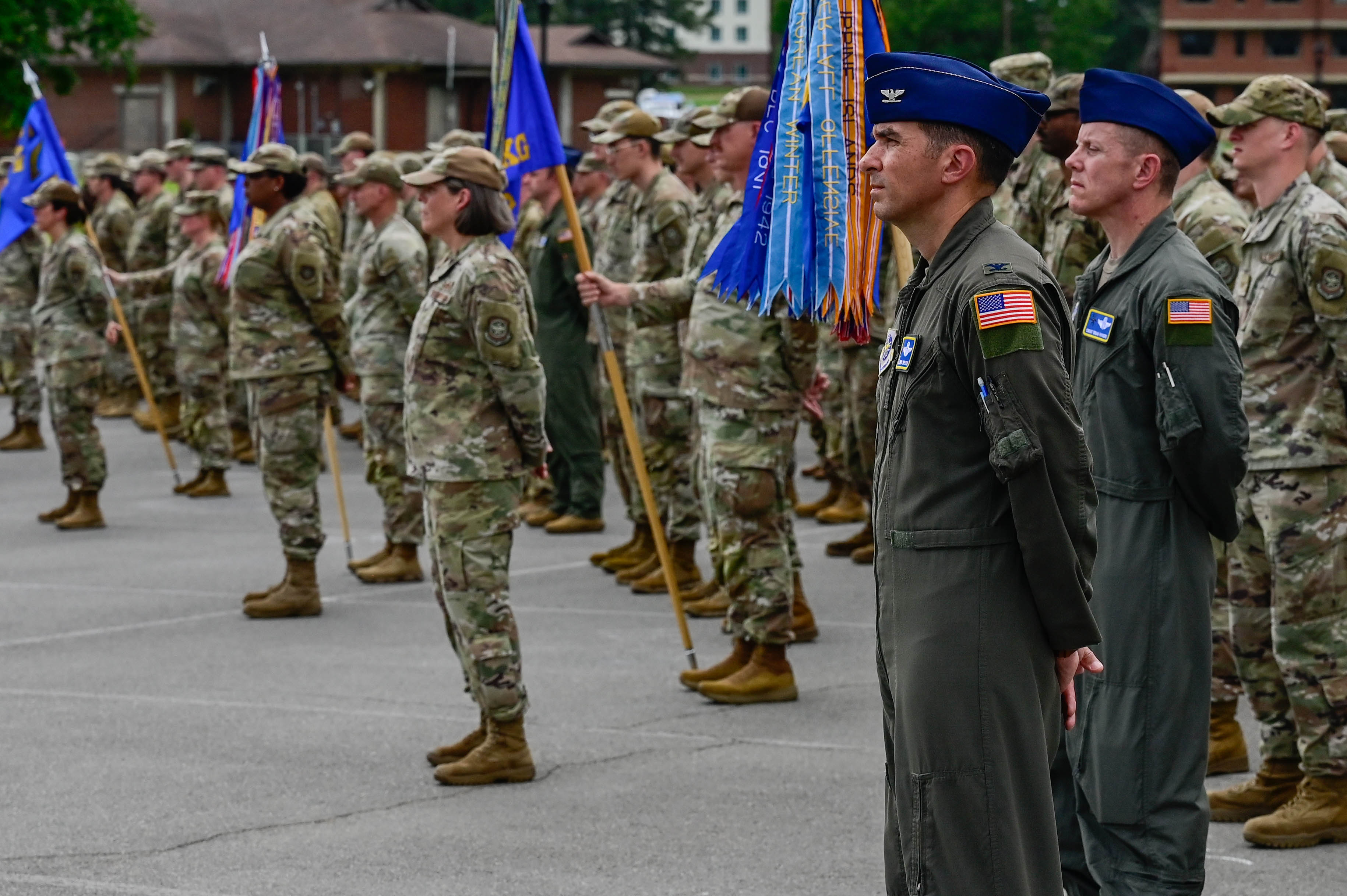 Herk Nation honors fallen service members with retreat ceremony > 18th ...