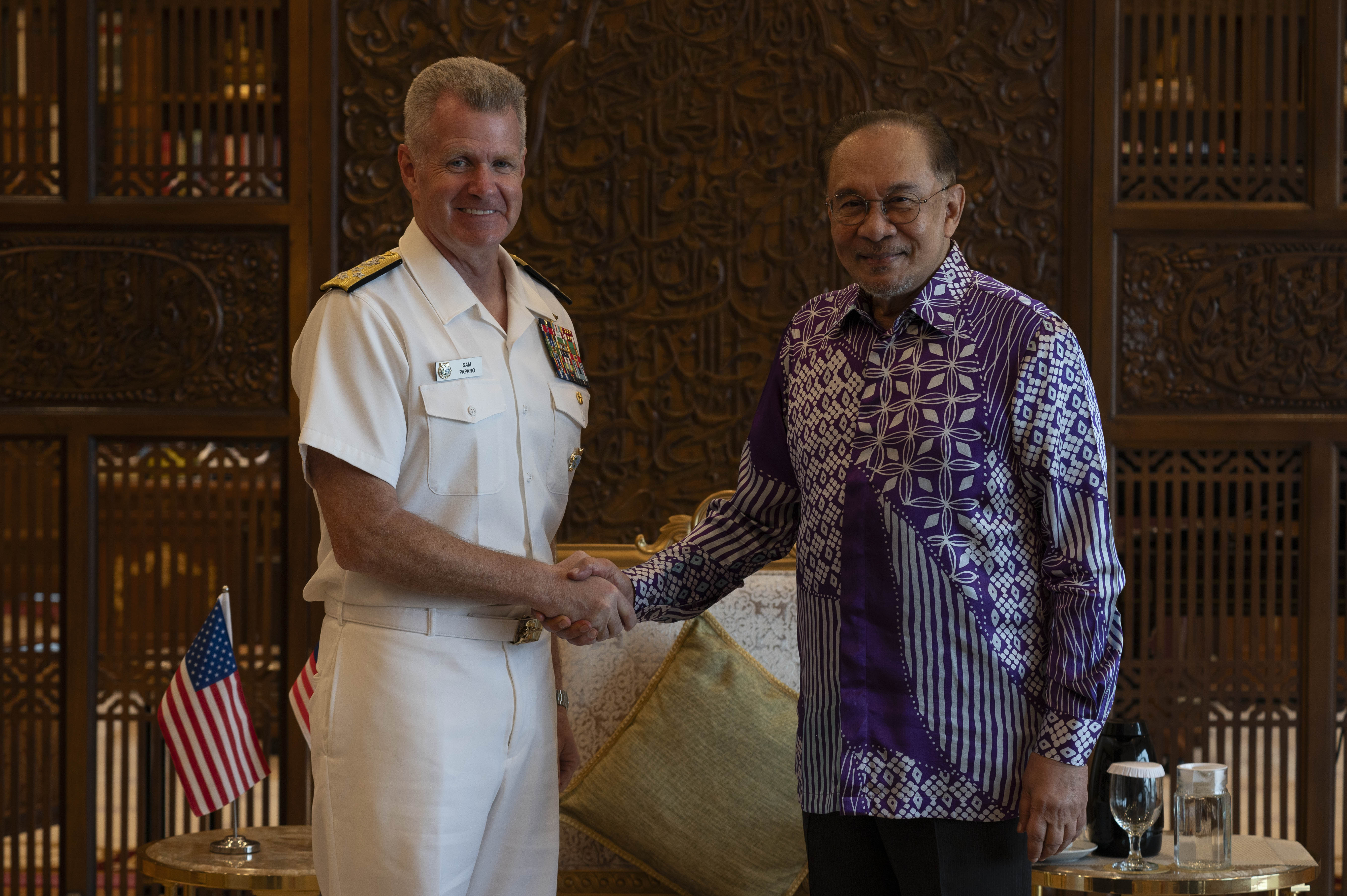 U.S. Indo-Pacific Commander Travels to Malaysia