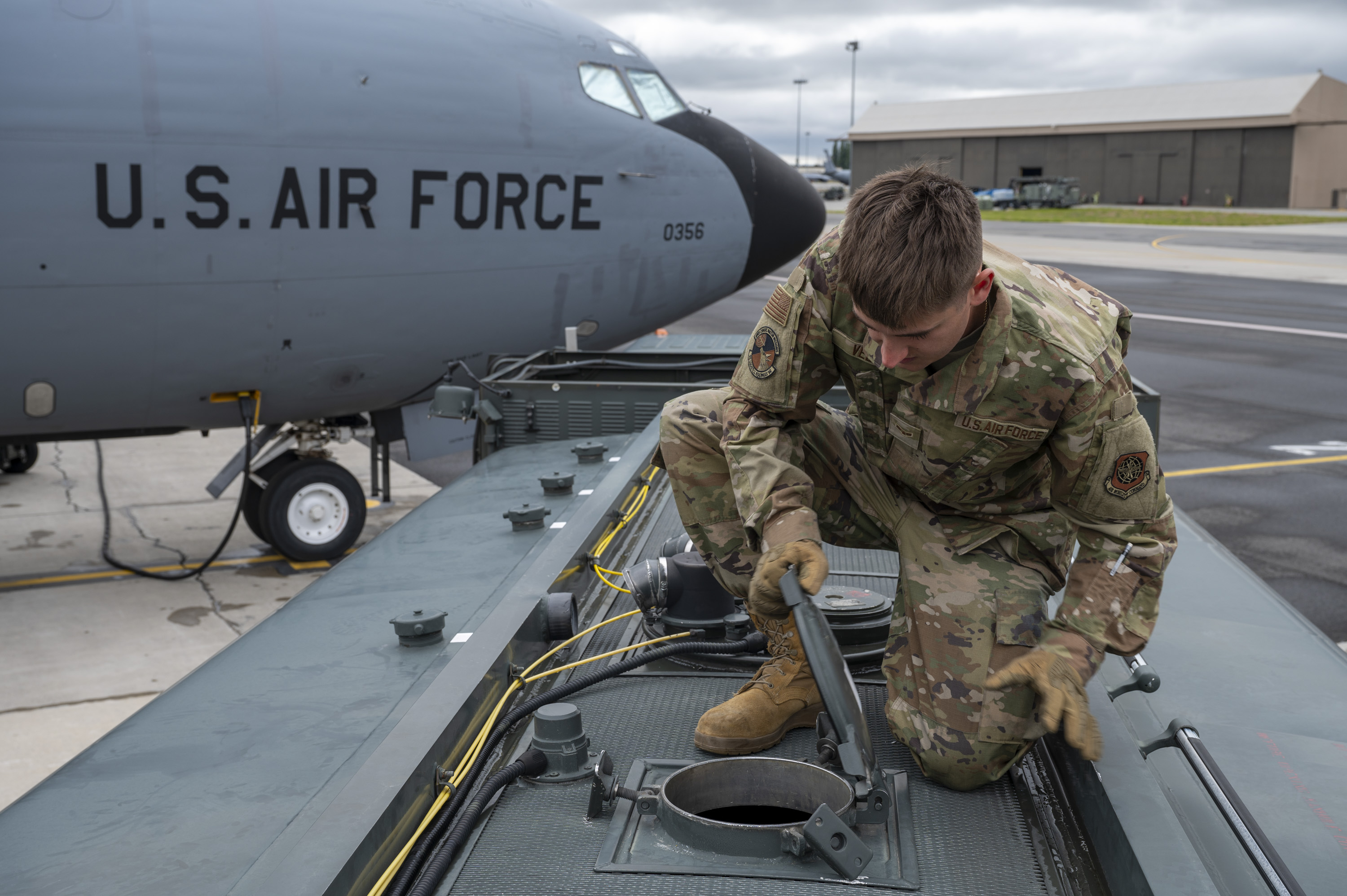 Fairchild participates in a total force readiness exercise
